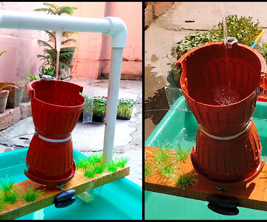 DIY Hour Glass Water Feature : 4 Steps - Instructables