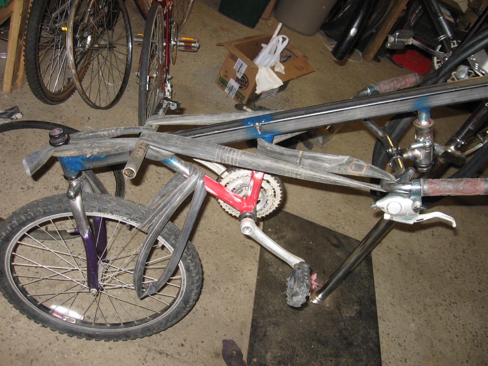 The Four-Year Plan: a Long-Wheelbase Recumbent Bicycle - Instructables