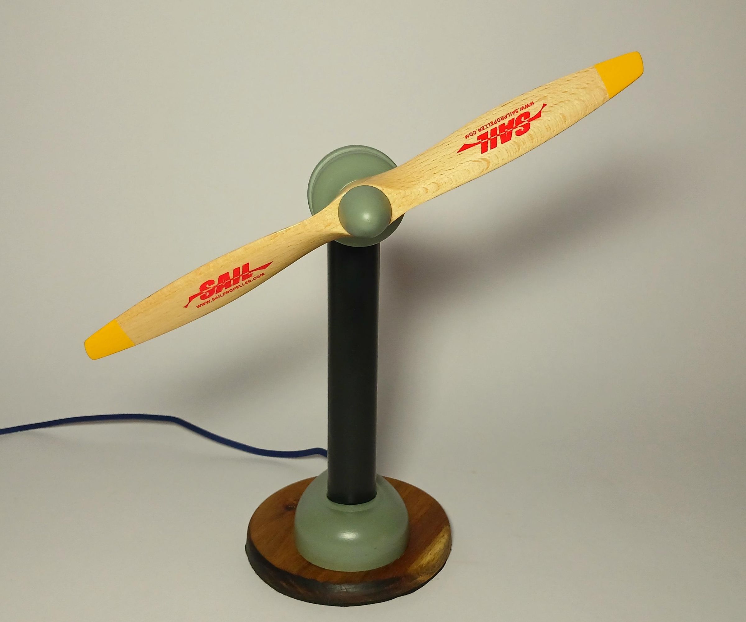 Make Your Own Wooden Propeller USB Desk Fan! : 9 Steps (with Pictures ...