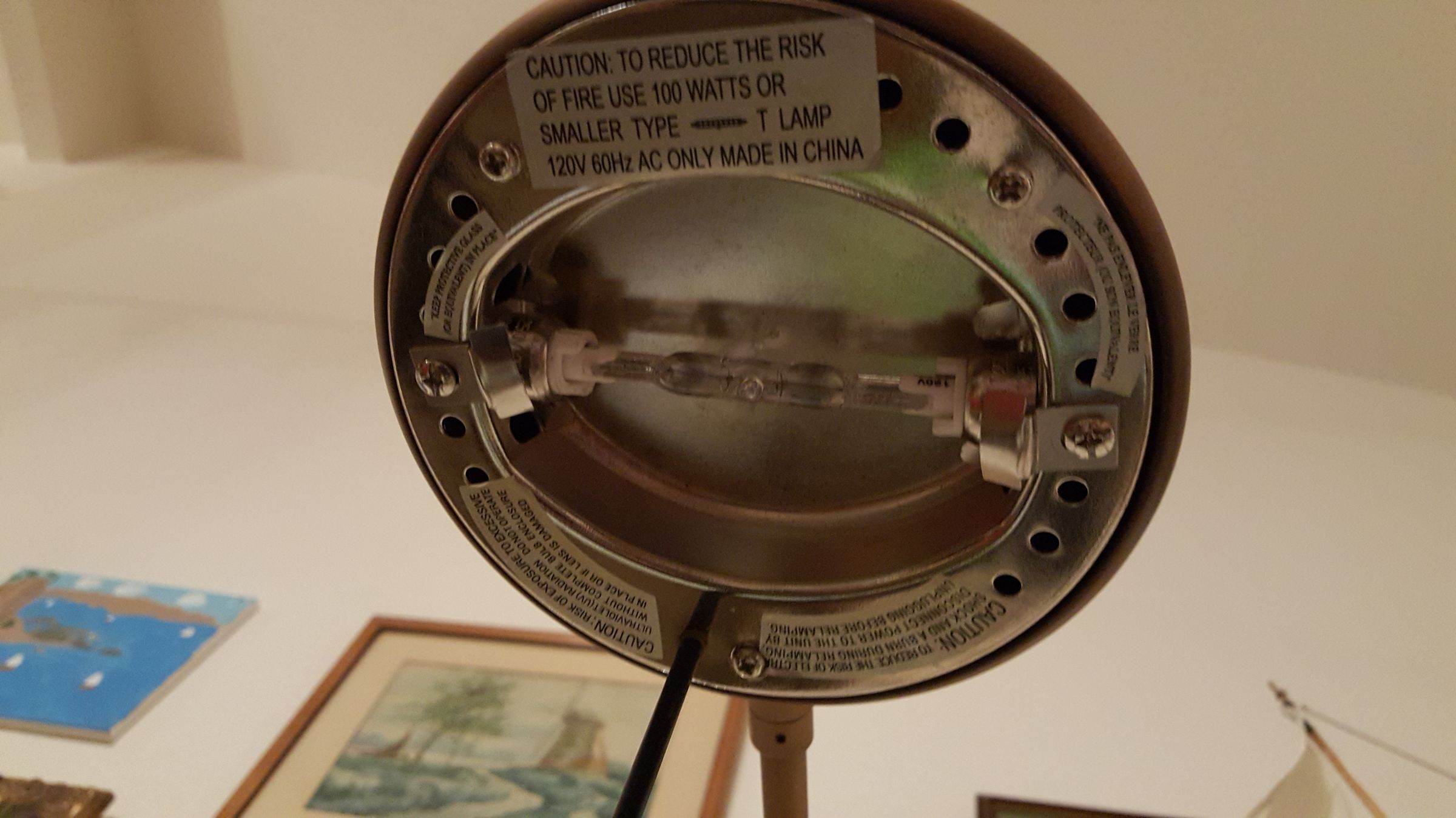 LED Hack to Replace Halogen Lamp Bulb : 13 Steps (with Pictures ...