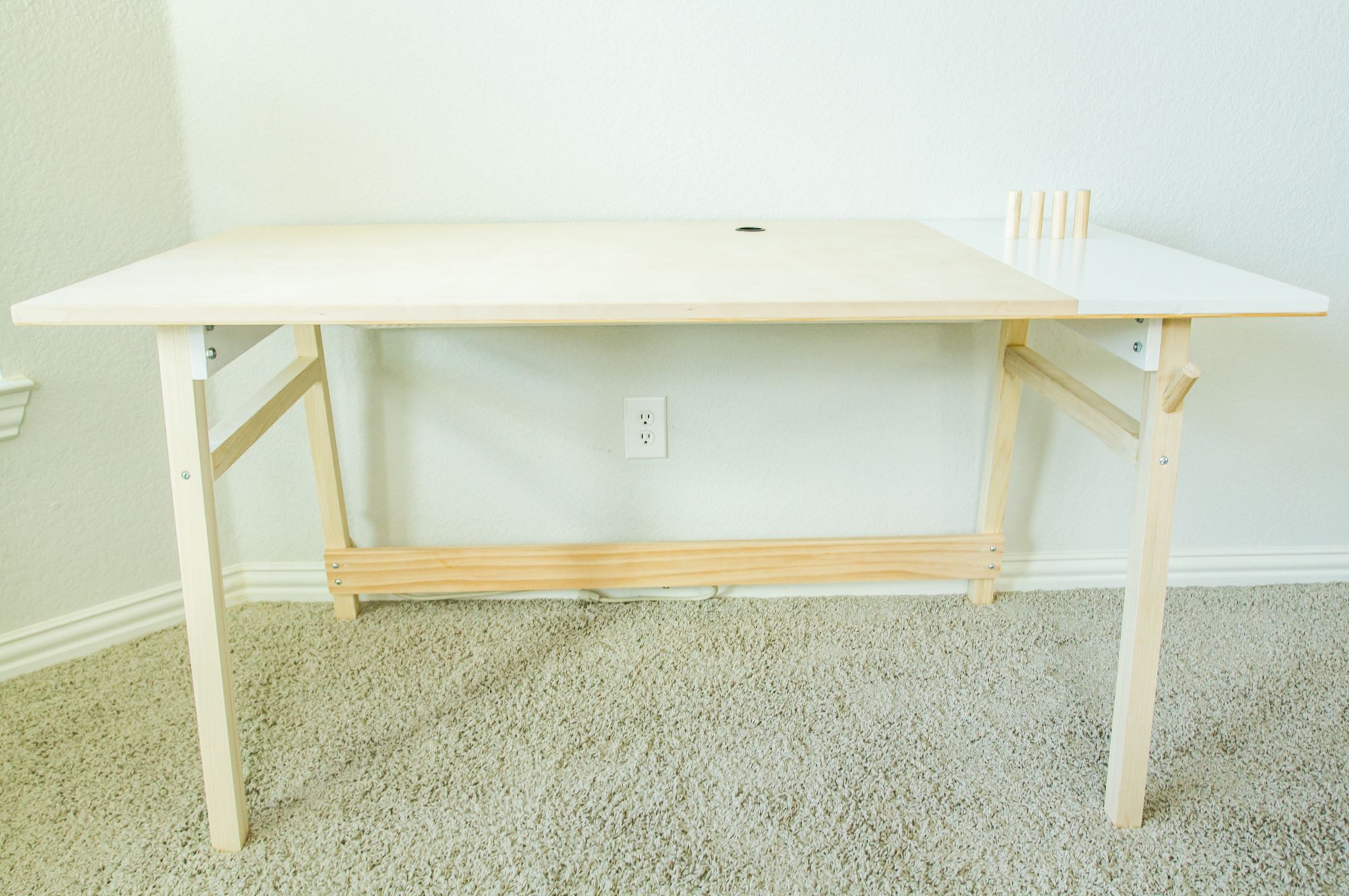 Making a Modern Home Office Desk : 8 Steps (with Pictures) - Instructables