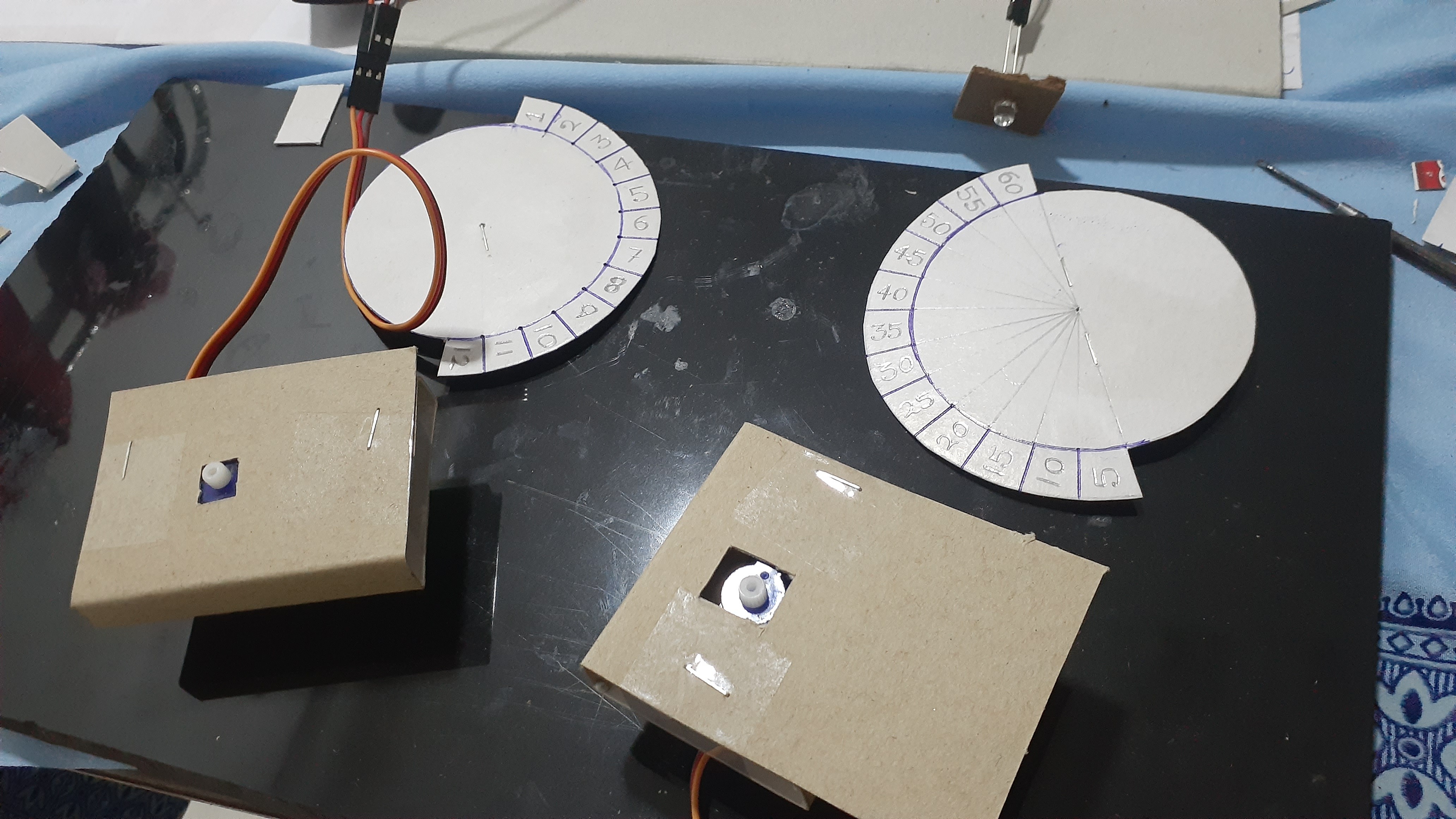 A Unique Clock Model Powered by Arduino Servo Motors : 5 Steps ...