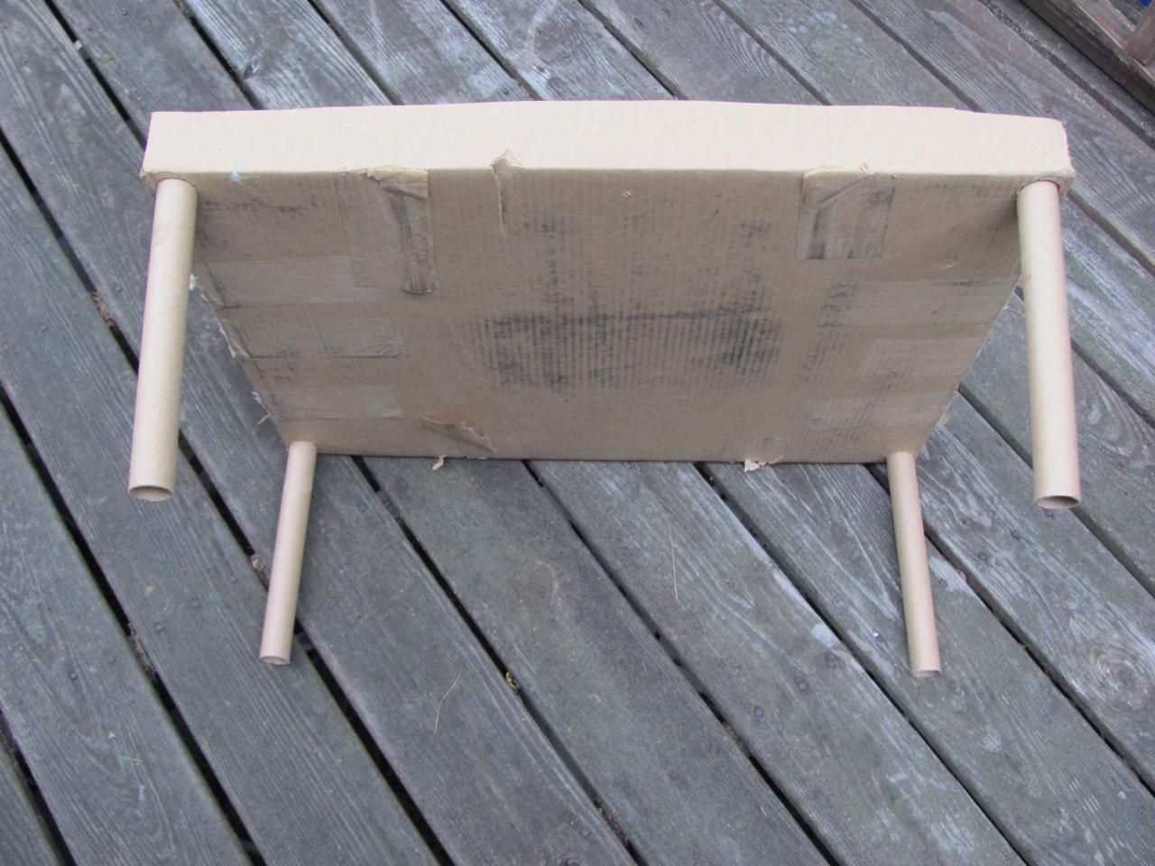 Cardboard Breakfast-In-Bed Tray : 6 Steps (with Pictures) - Instructables