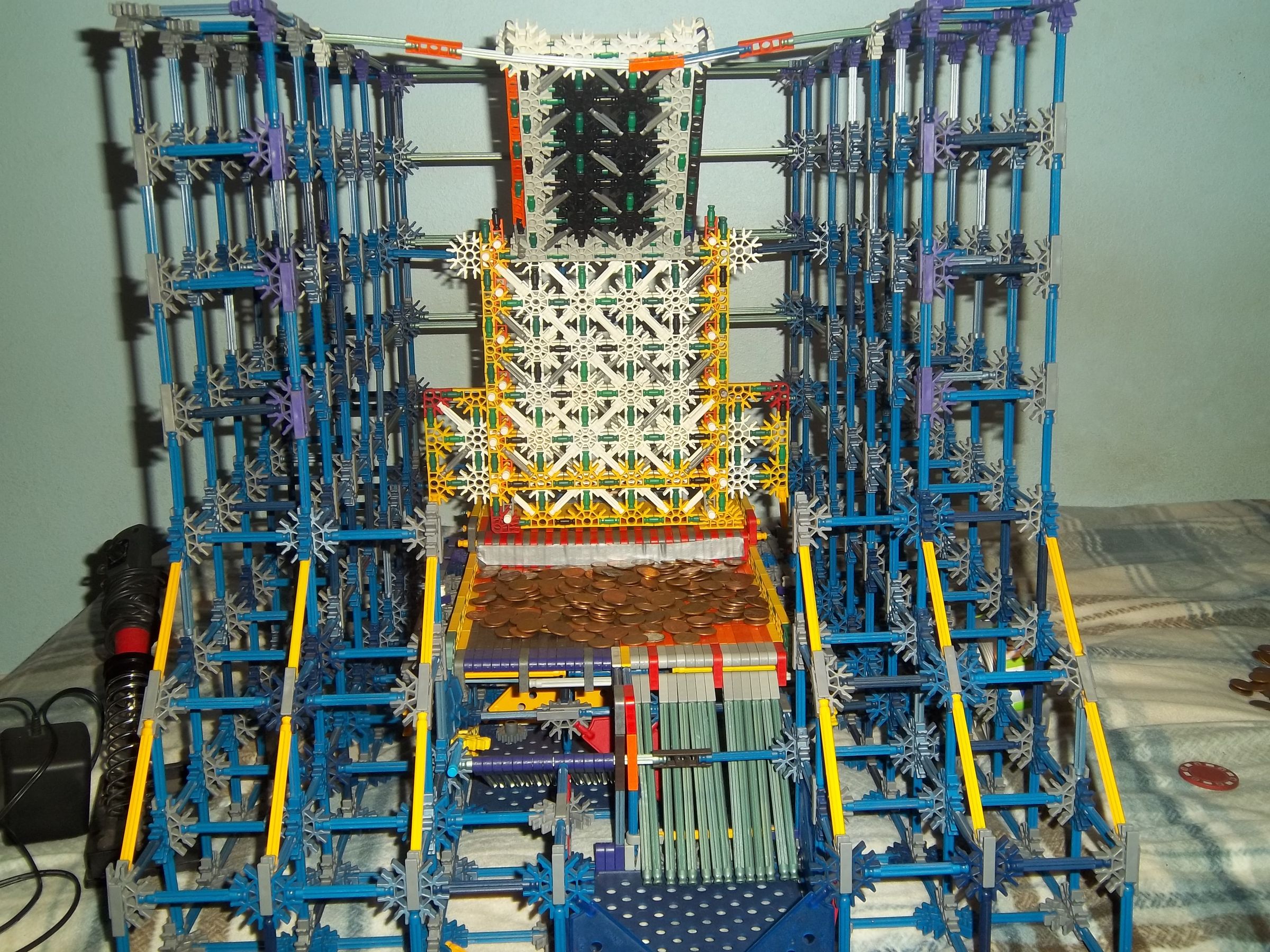Improved Knex Coin Pusher - Instructables