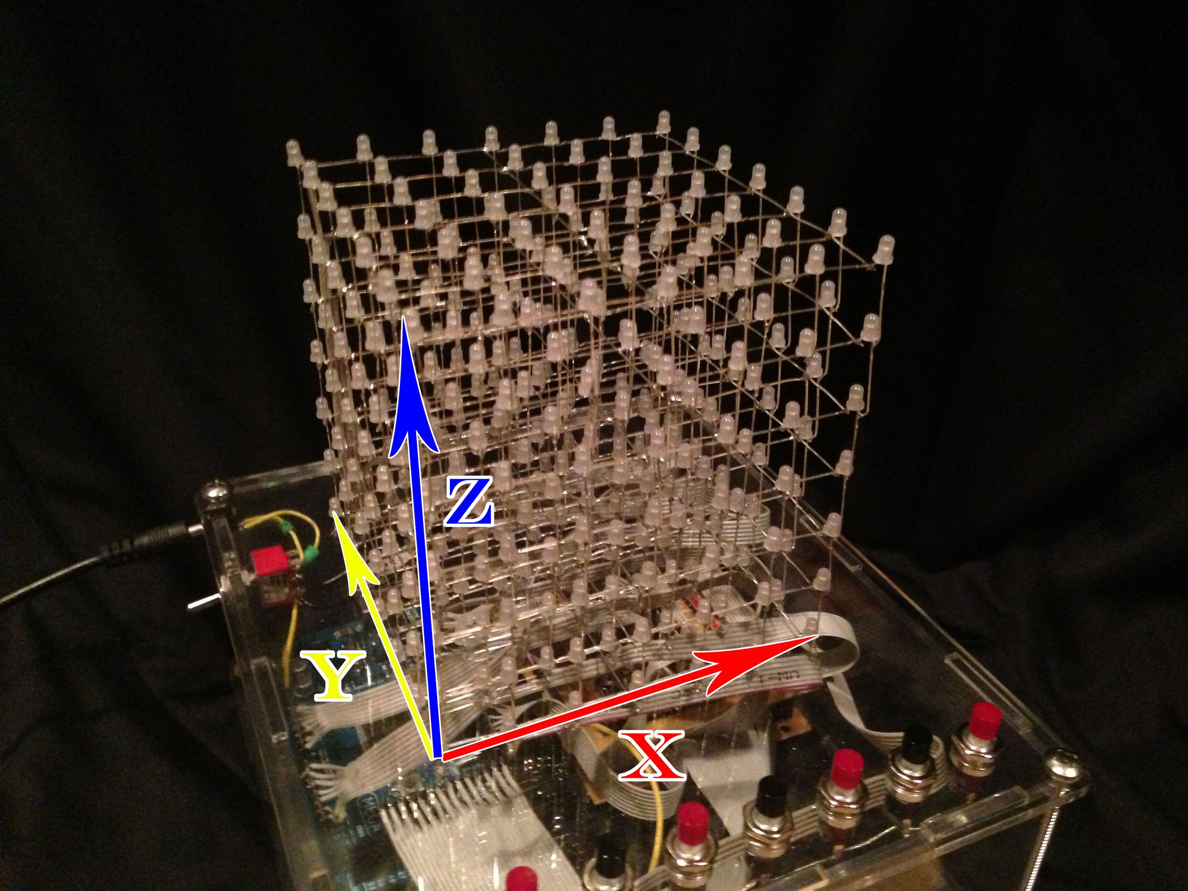 Self-Contained 7x7x7 LED Cube : 26 Steps (with Pictures) - Instructables