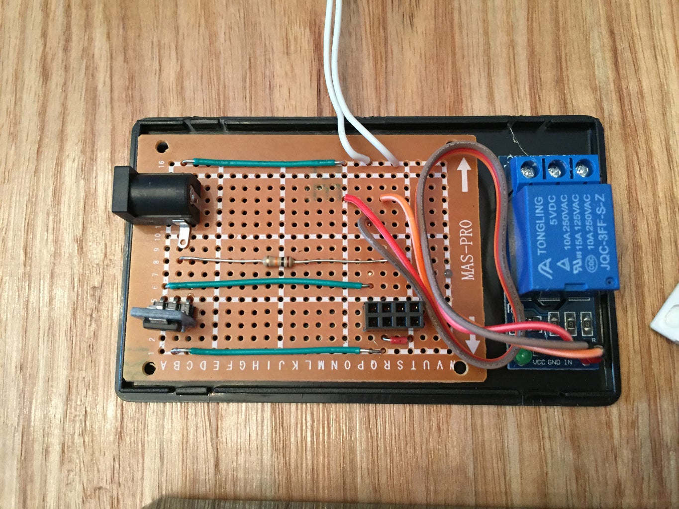 Smart Phone Wifi Controlled Garage Door Opener With Esp8266 7 Steps With Pictures