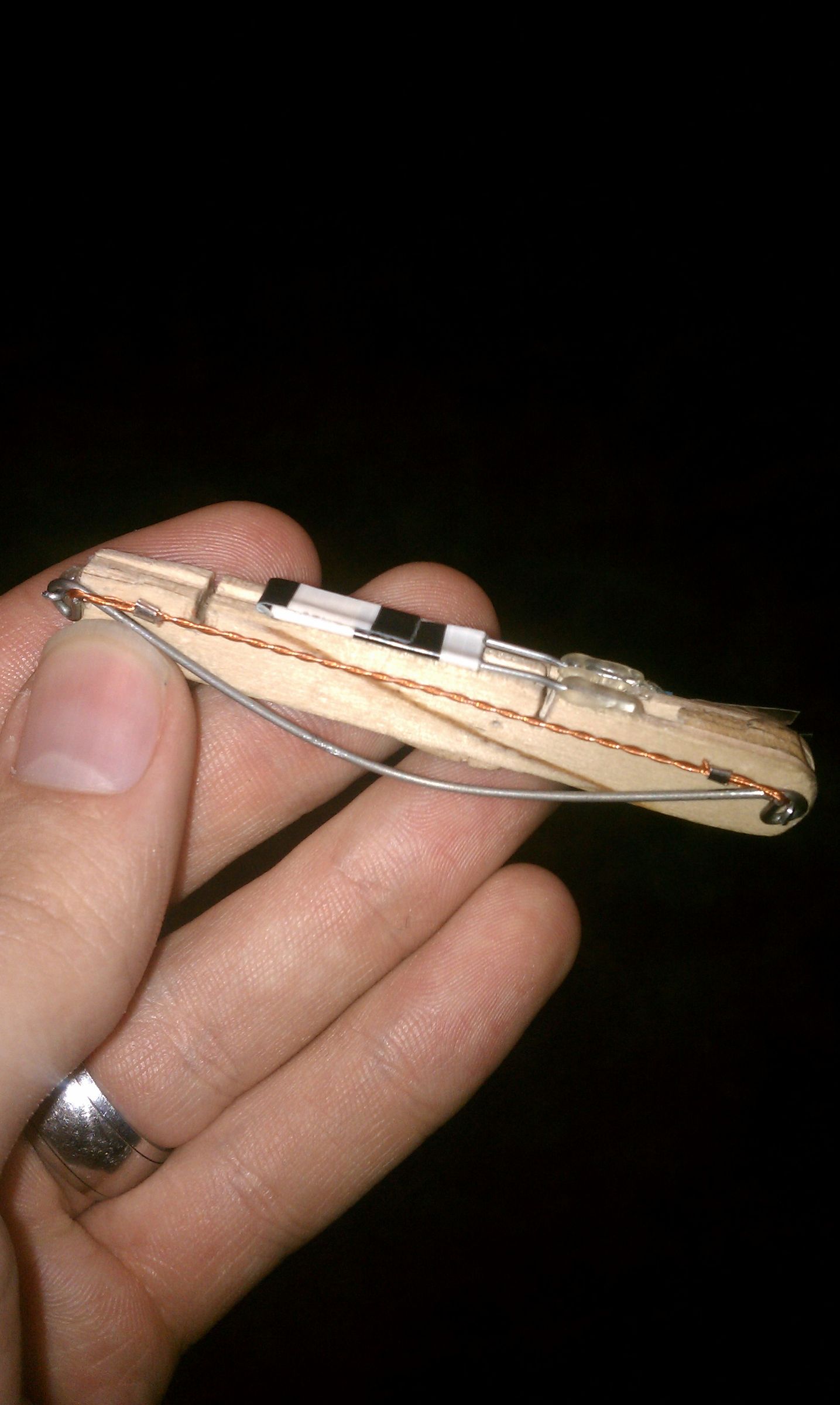 Toothpick Firing Pocket Crossbow (No Rubber Bands!!) - Instructables