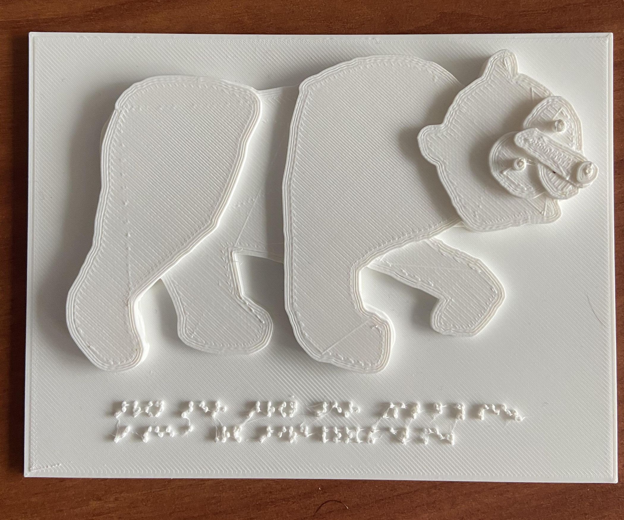 3D Picture Book - Visual Impairments : 3 Steps - Instructables