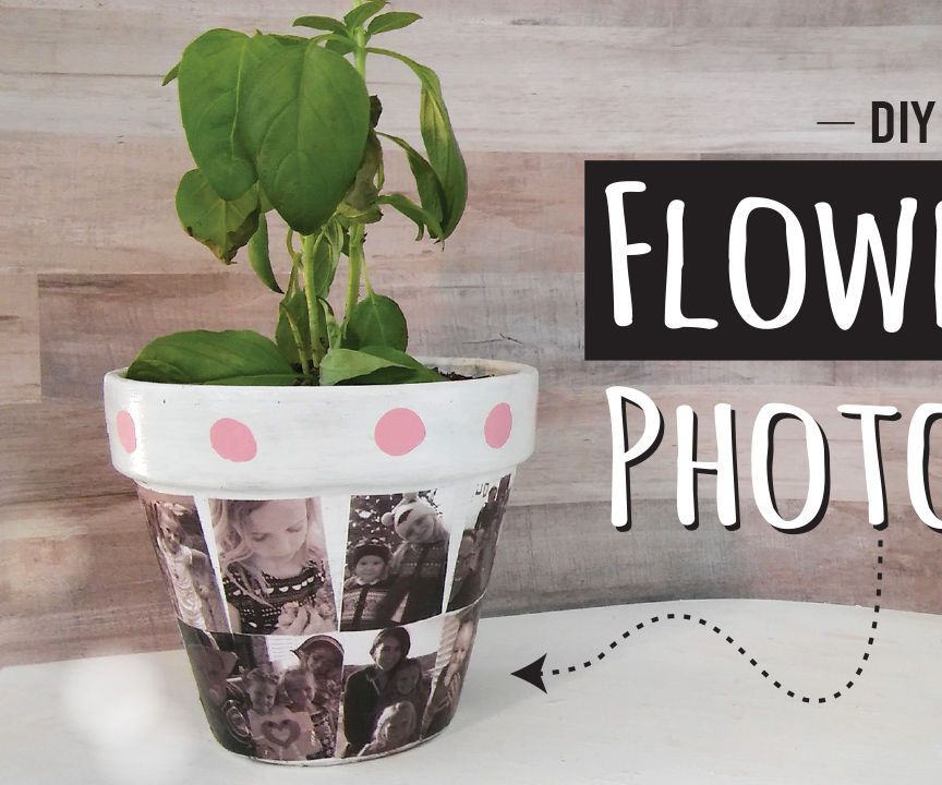 Make a Flower Pot Photo Gift : 5 Steps (with Pictures) - Instructables