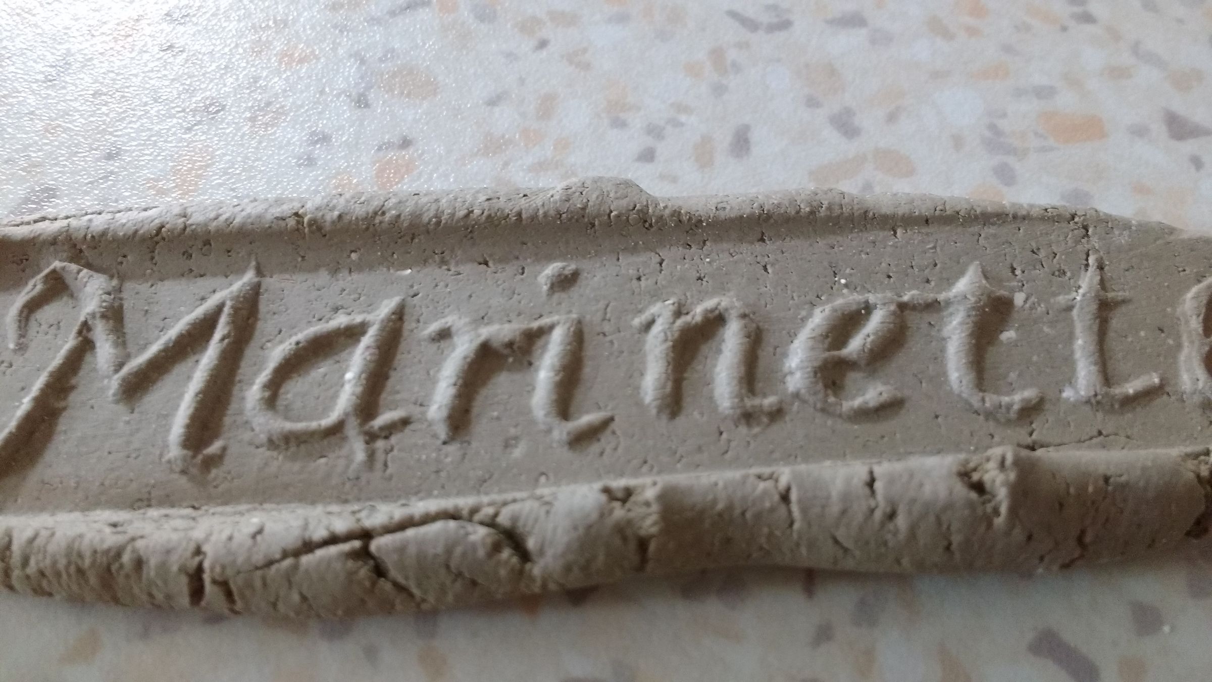 Embossed Message on Ceramic Gift for Special Celebration : 4 Steps ...