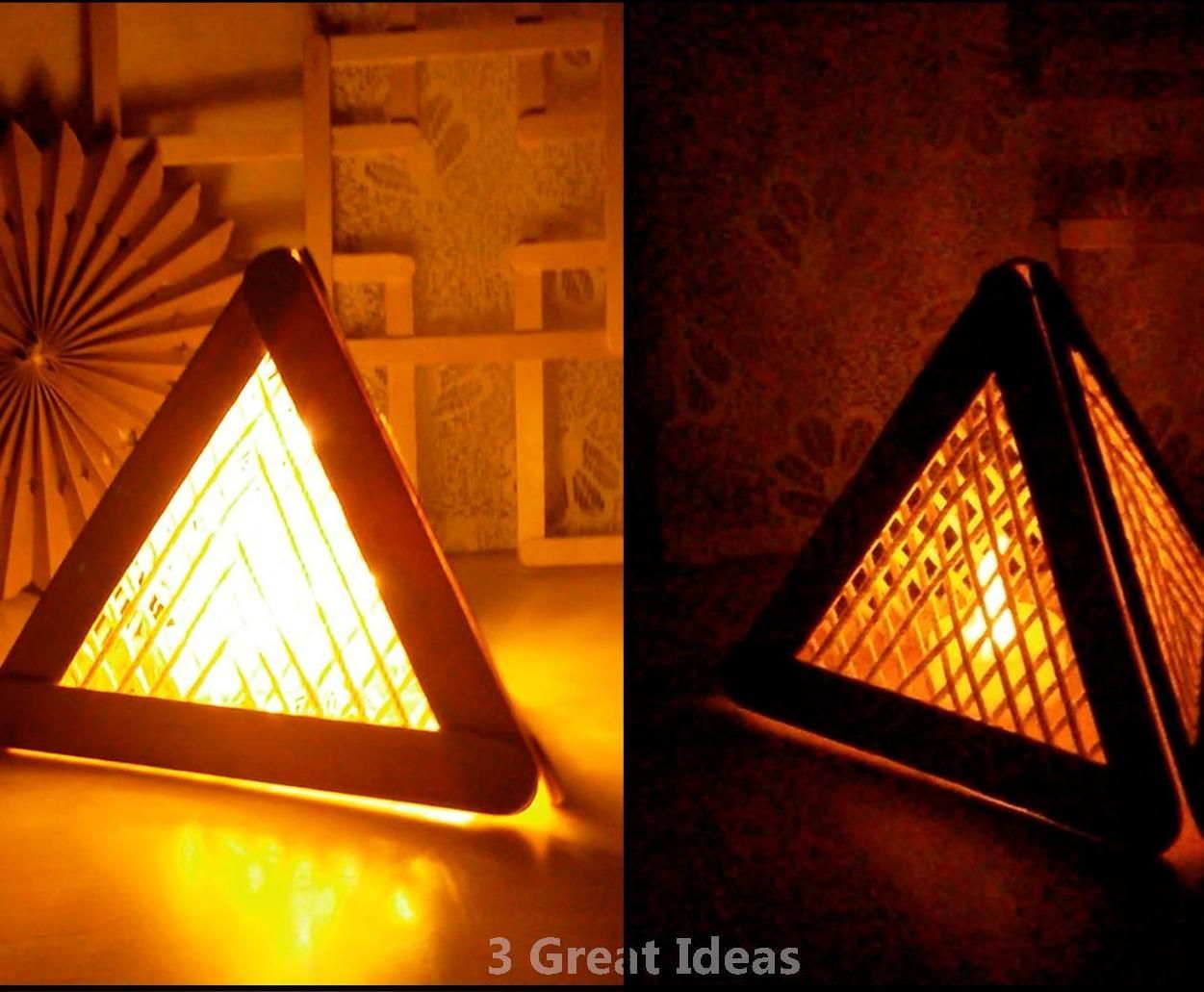 Diy Pyramid Decor Making : 8 Steps - Instructables