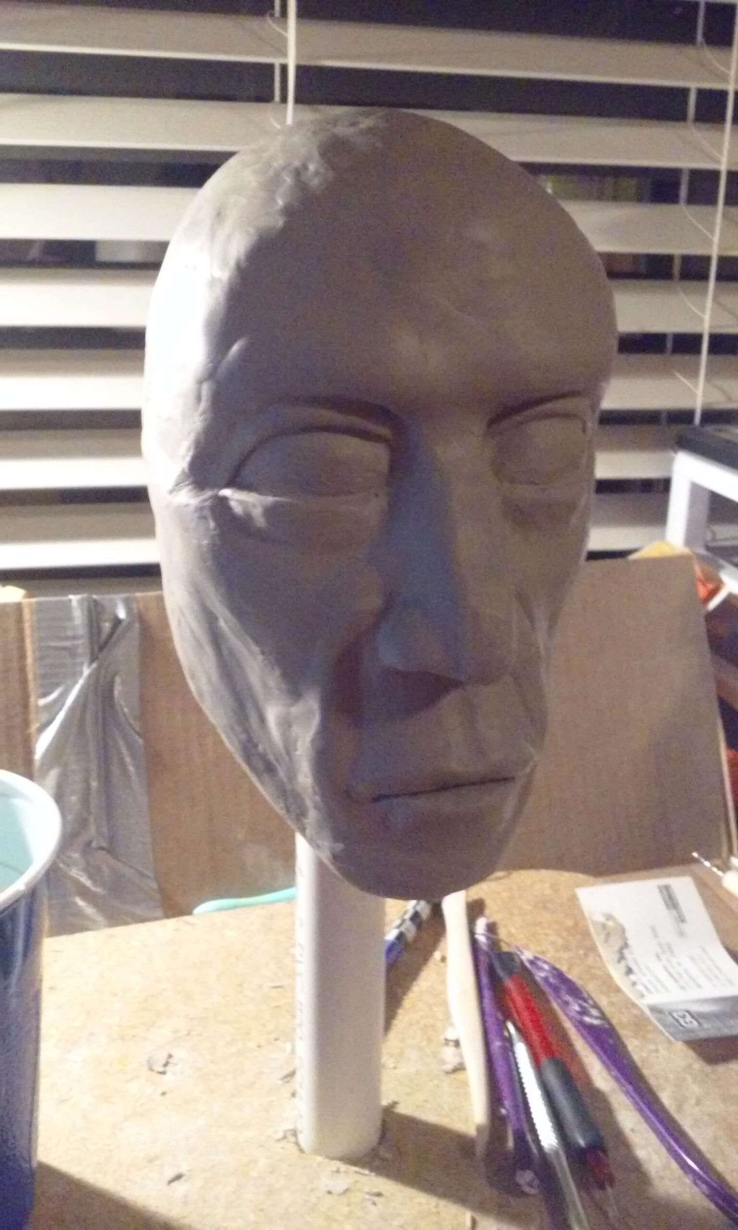 Spock Bust Sculpture - Build Log : 9 Steps (with Pictures) - Instructables