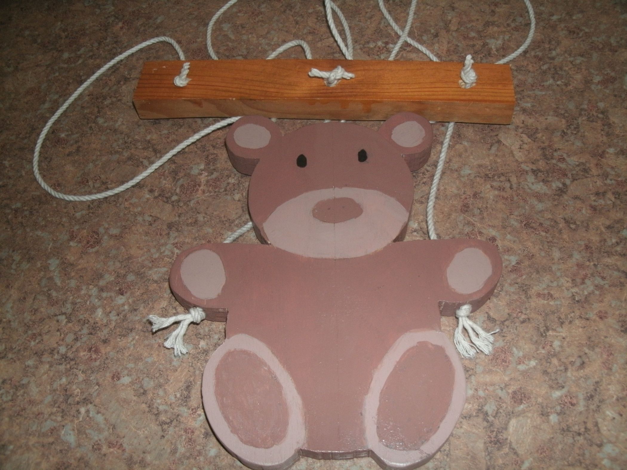 Antique Toys: Rope Climbing Bear : 8 Steps - Instructables