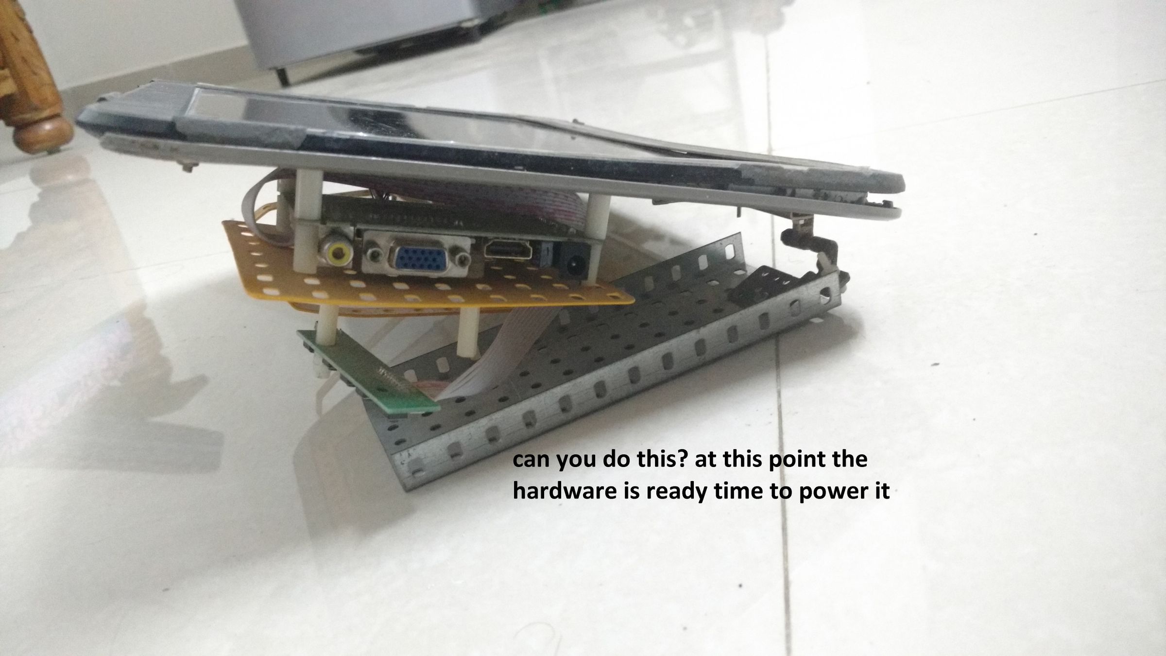 Reusing Old Laptop Parts to Build Cheap Portable System : 3 Steps (with ...