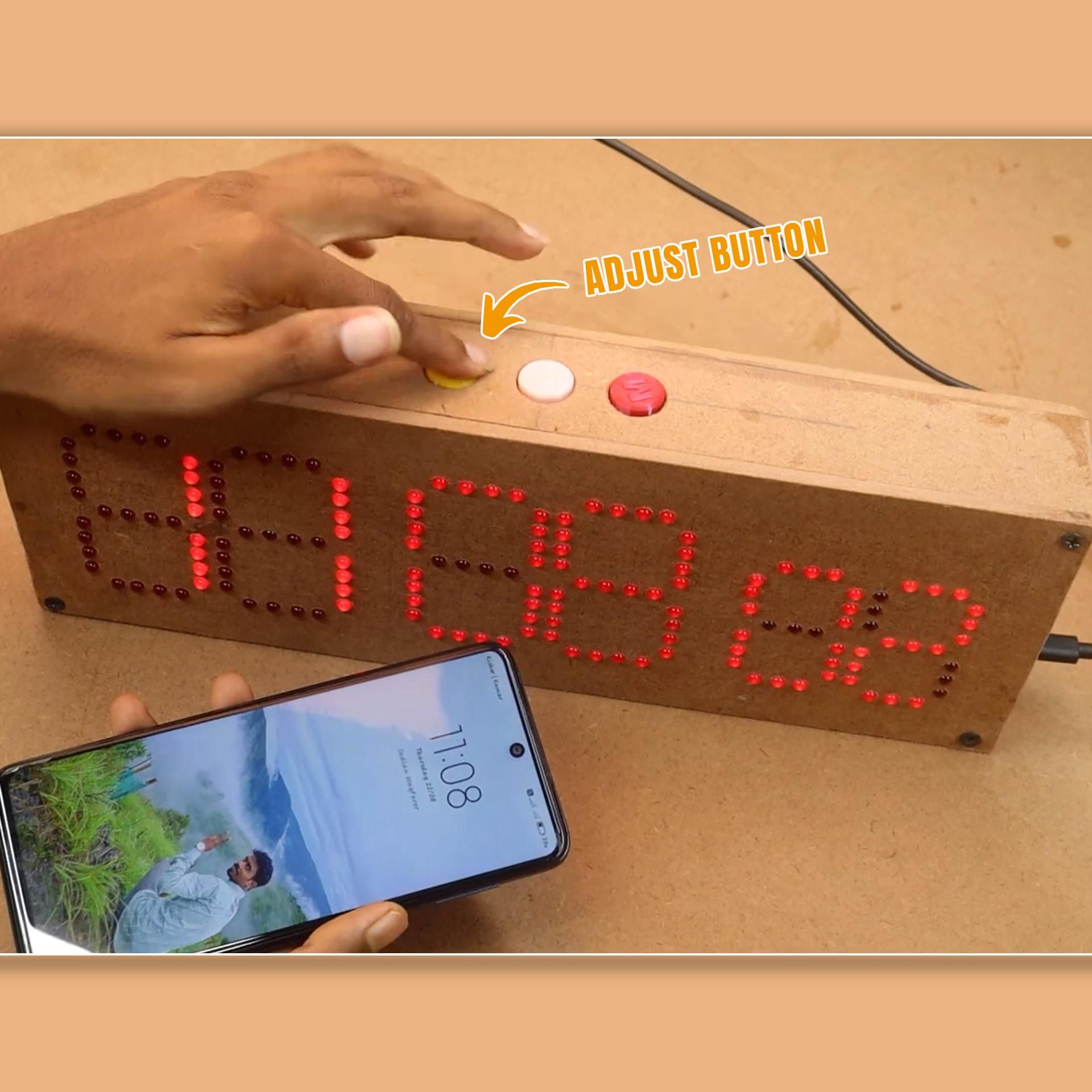 How to Make a 6-Digit Digital Clock at Home Using Arduino & RTC Module ...