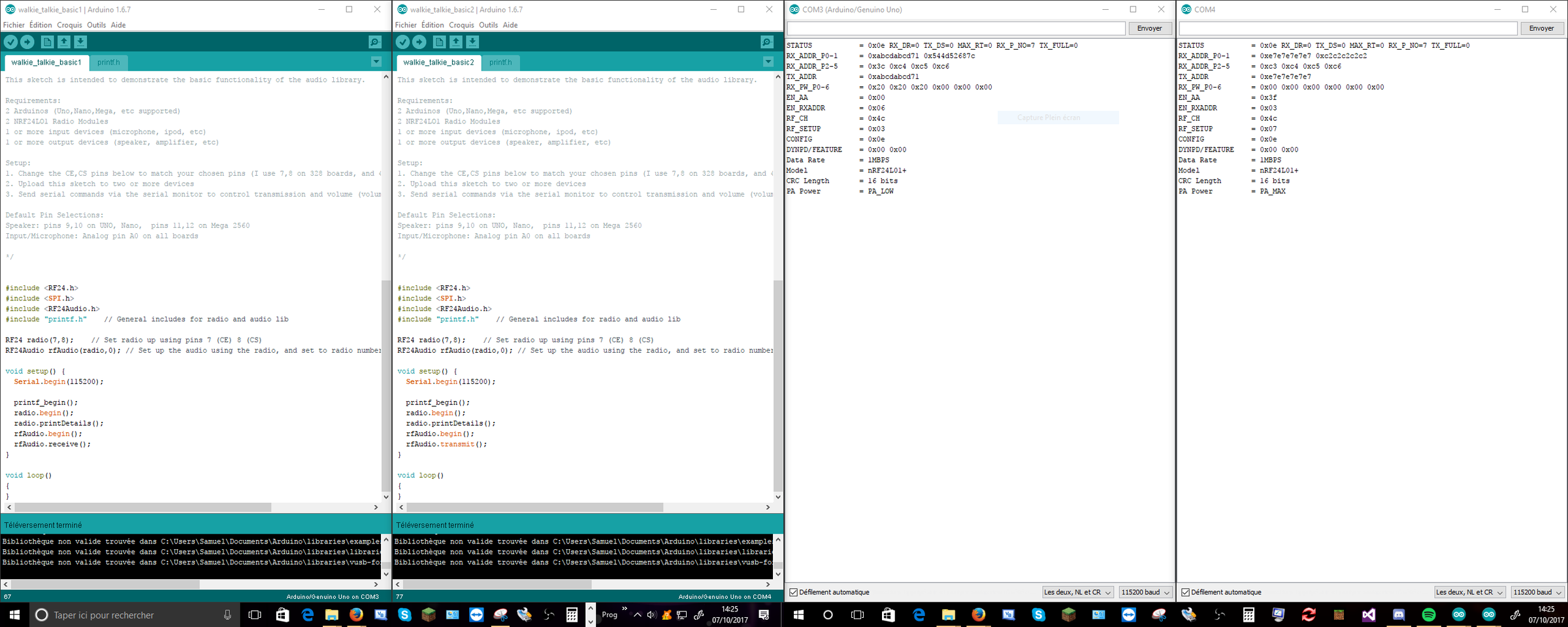 DIY Arduino Wristwatch Walkie-Talkie : 6 Steps (with Pictures ...