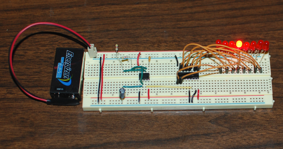 Running Light Chaser Circuit : 3 Steps - Instructables