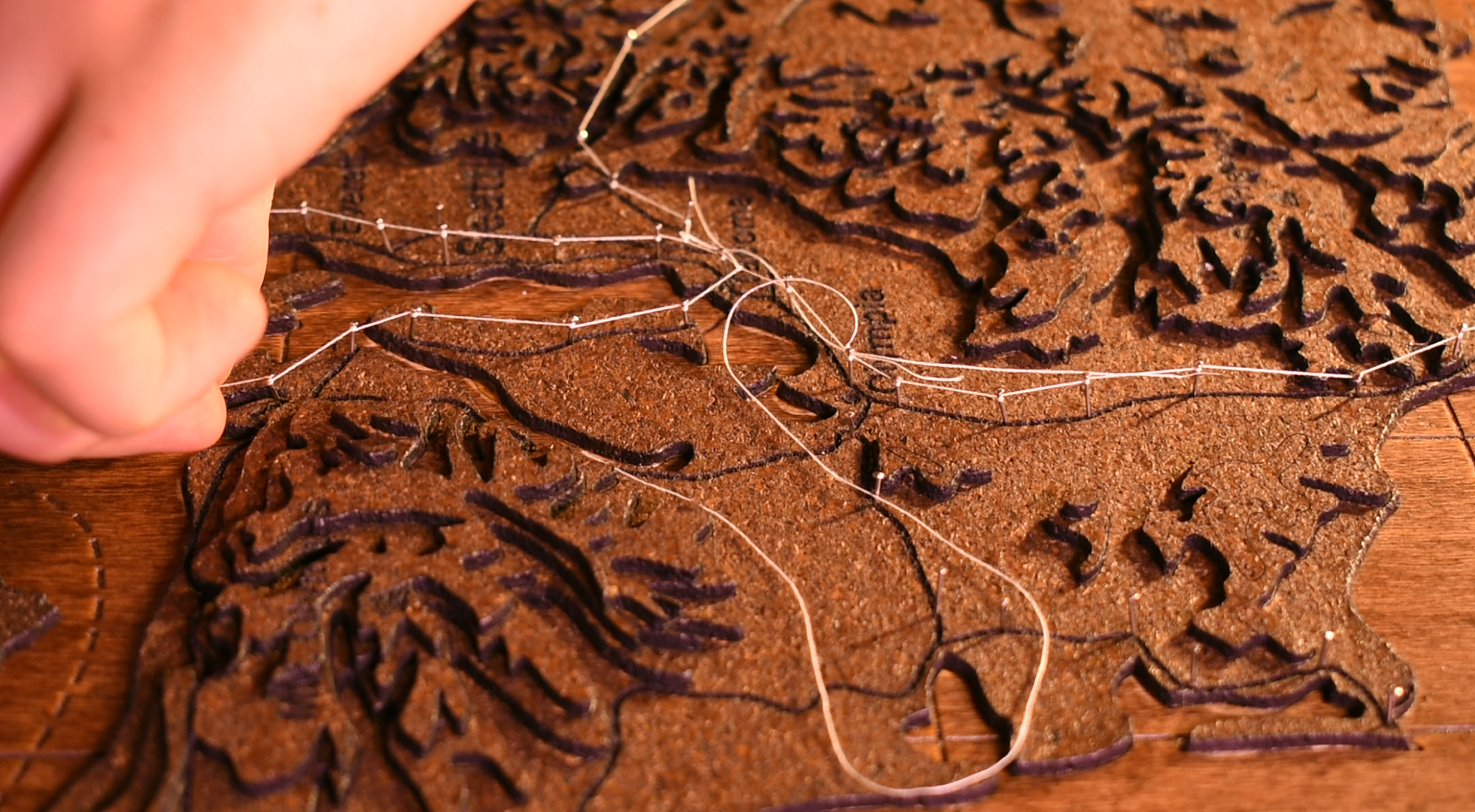 Topographical Push Pin Map : 13 Steps (with Pictures) - Instructables