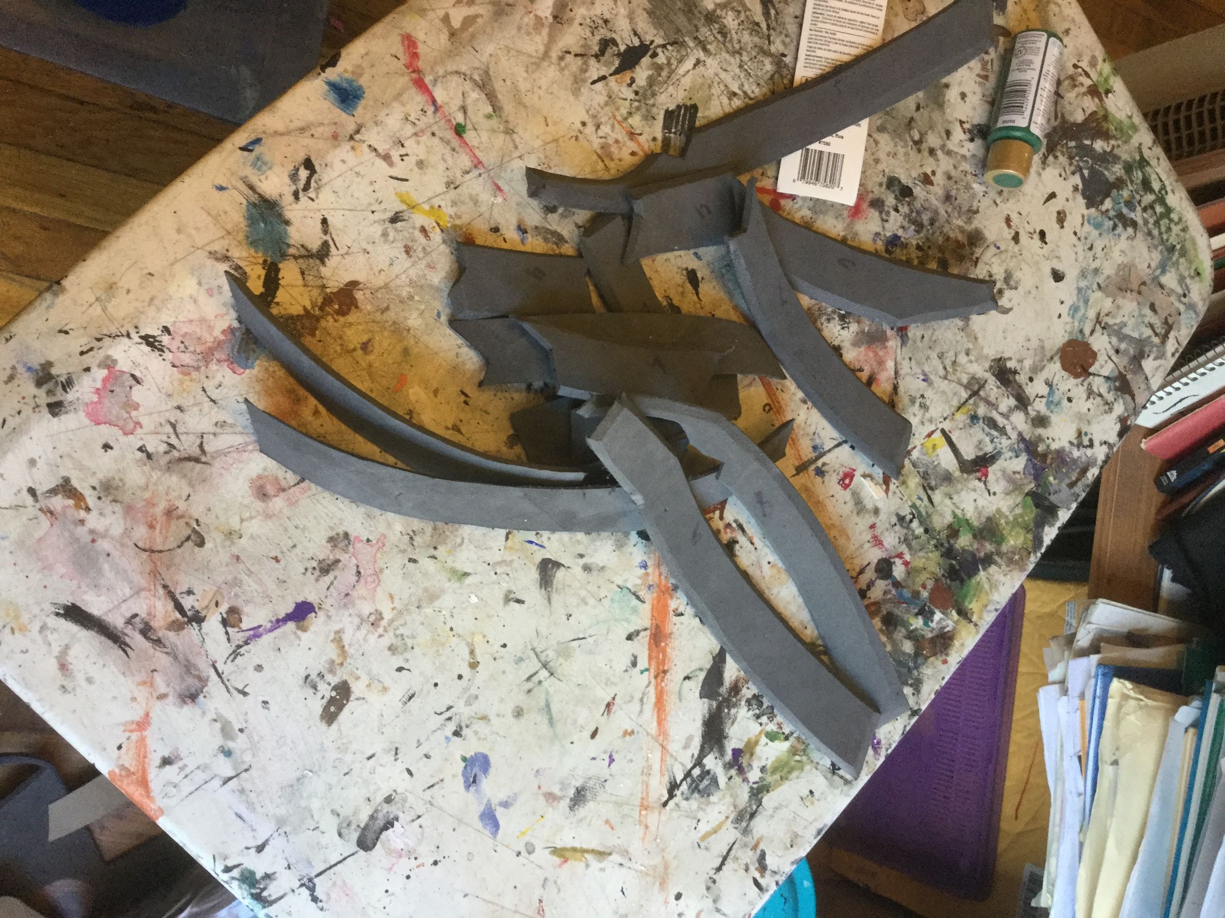How to Create a DC: "Azrael Batman" Costume : 14 Steps (with Pictures ...