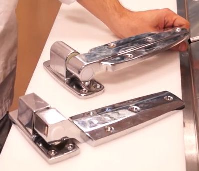 How to Replace Your Walk-In Freezer or Refrigerator Door Hinge ...