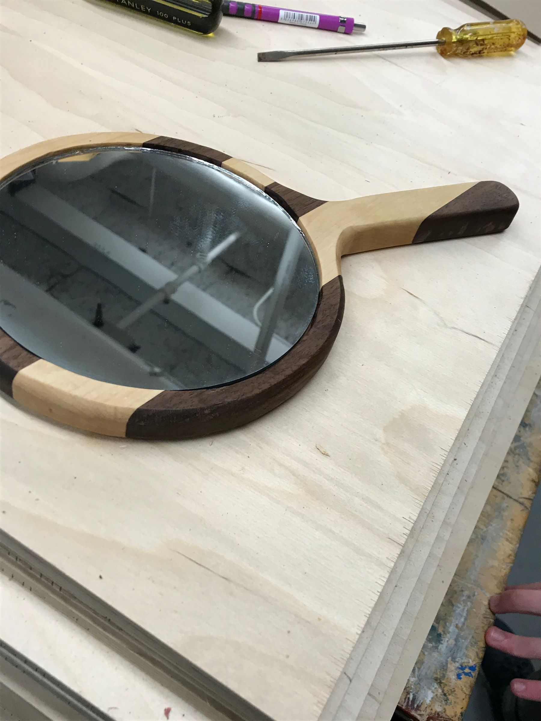 Hand Mirror Made From CNC Router : 7 Steps - Instructables