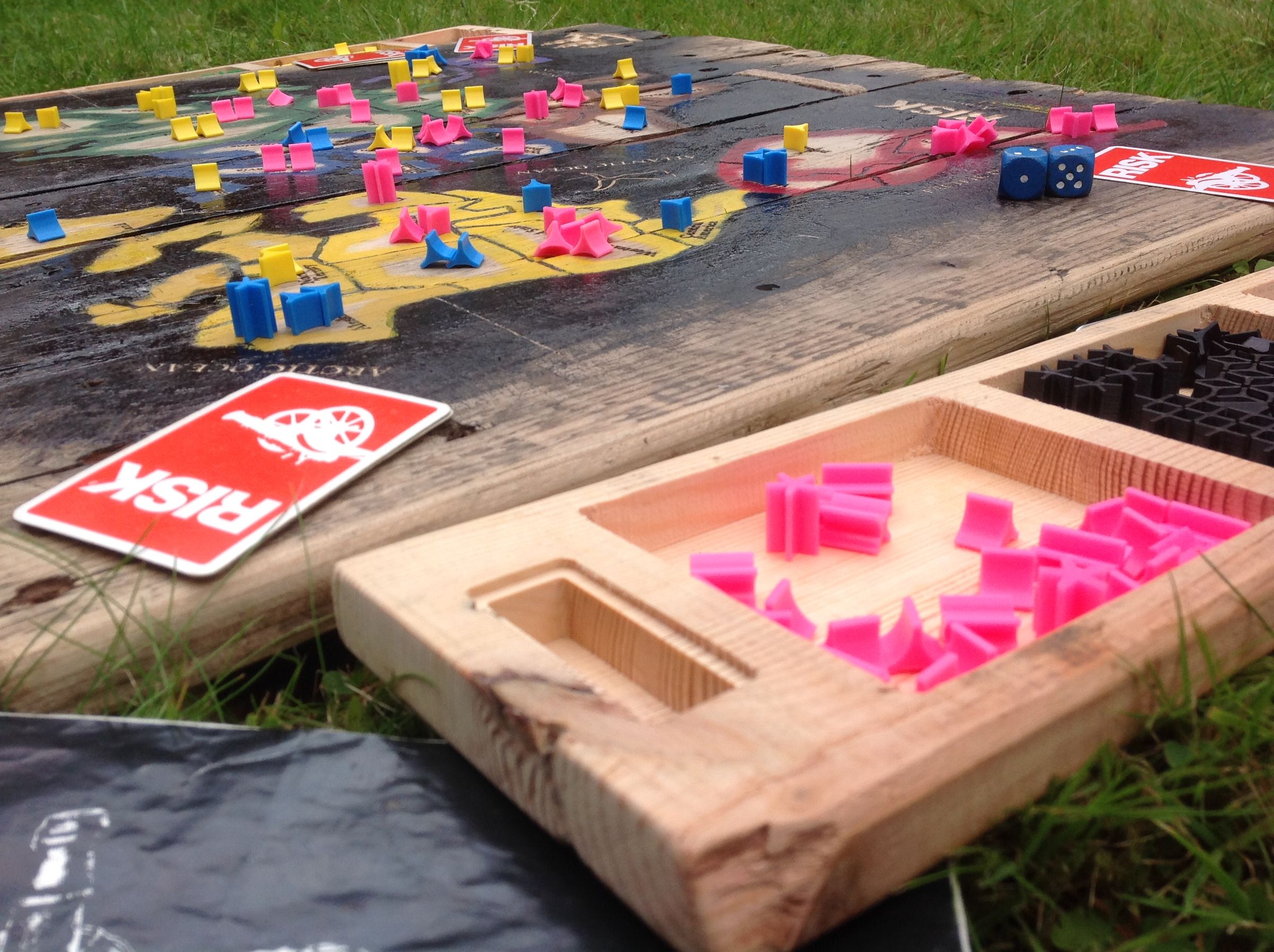 RISK Board Game Build From Reclaimed Pallets : 7 Steps (with Pictures ...
