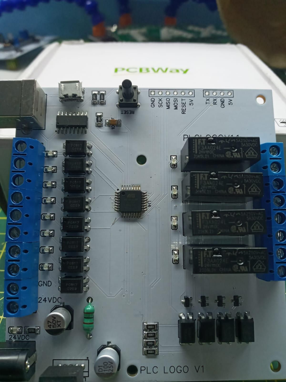 PLC LOGO V1 SMD : 8 Steps - Instructables