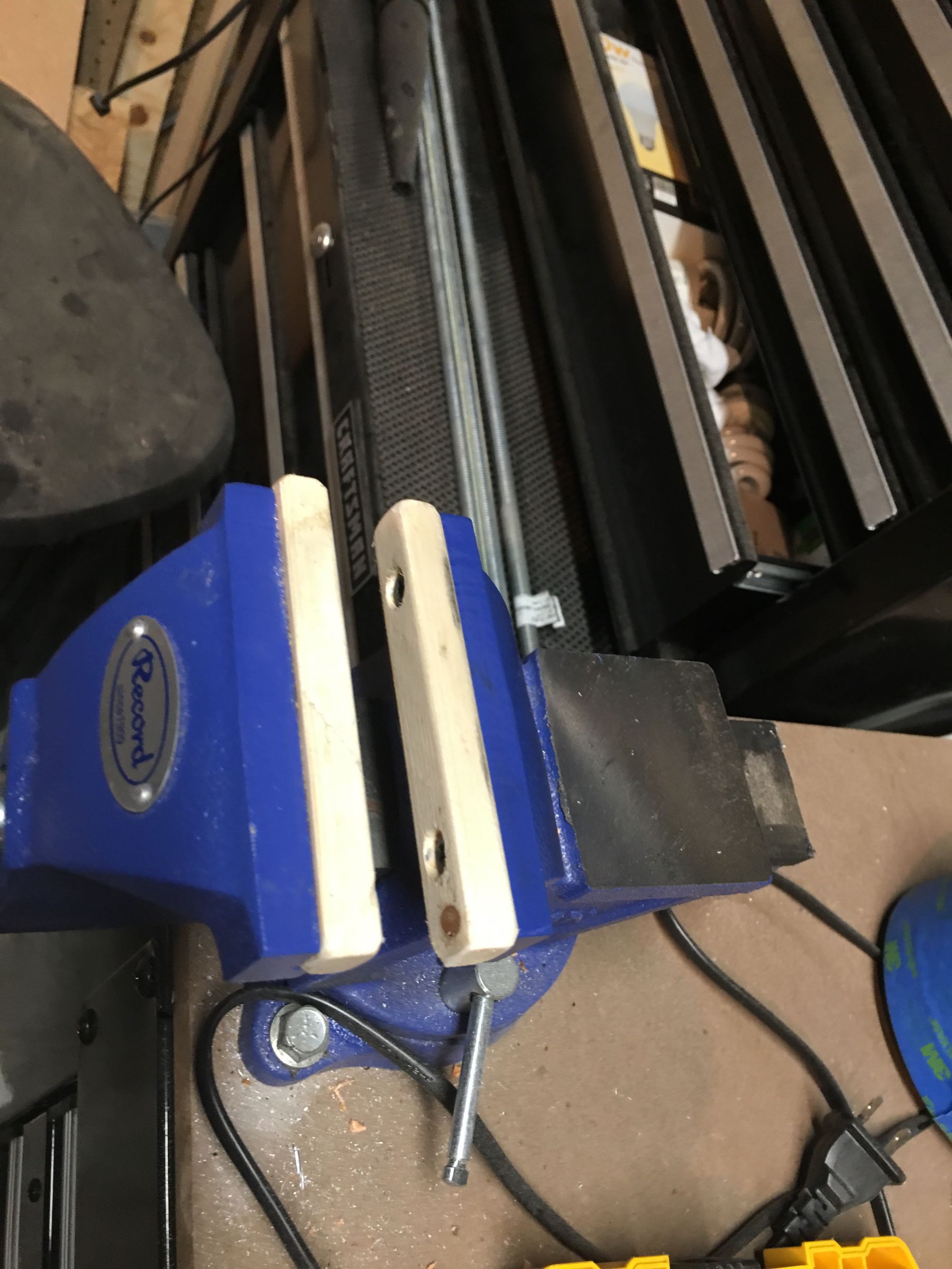 You Don't Have a Wood Vice? Hack Your Metal Vice! : 8 Steps - Instructables