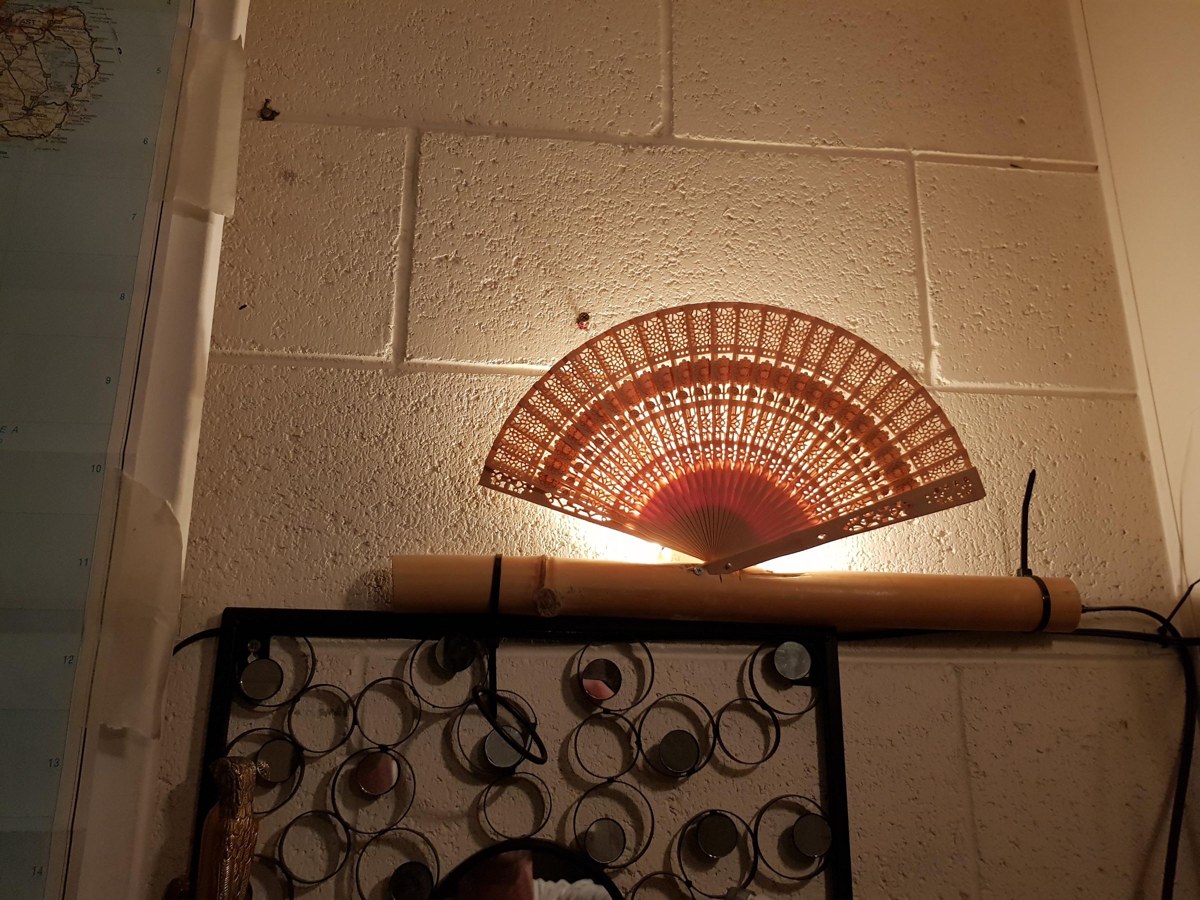 Bamboo Fan Night Light : 4 Steps (with Pictures) - Instructables