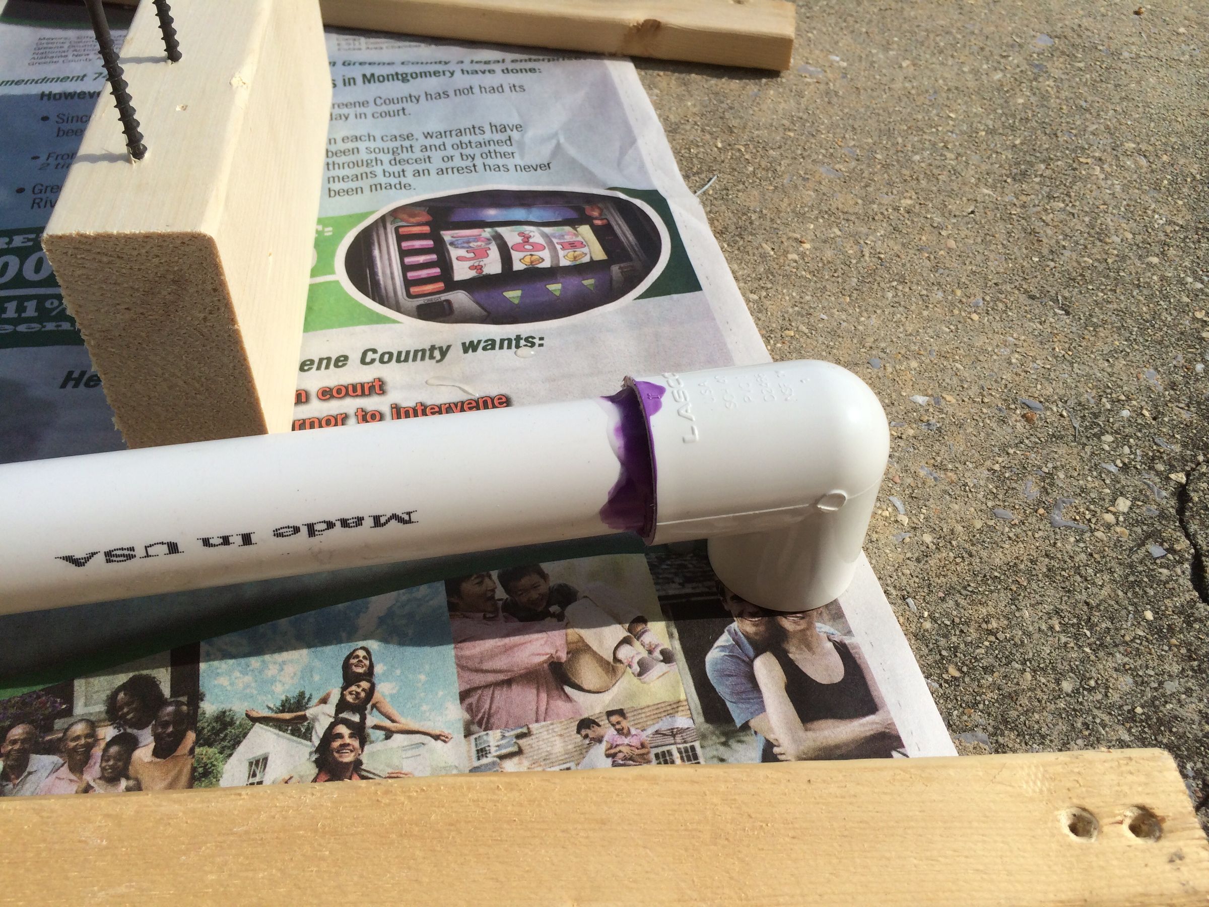 Tarp and PVC Canopy Lean-to Workspace : 12 Steps - Instructables