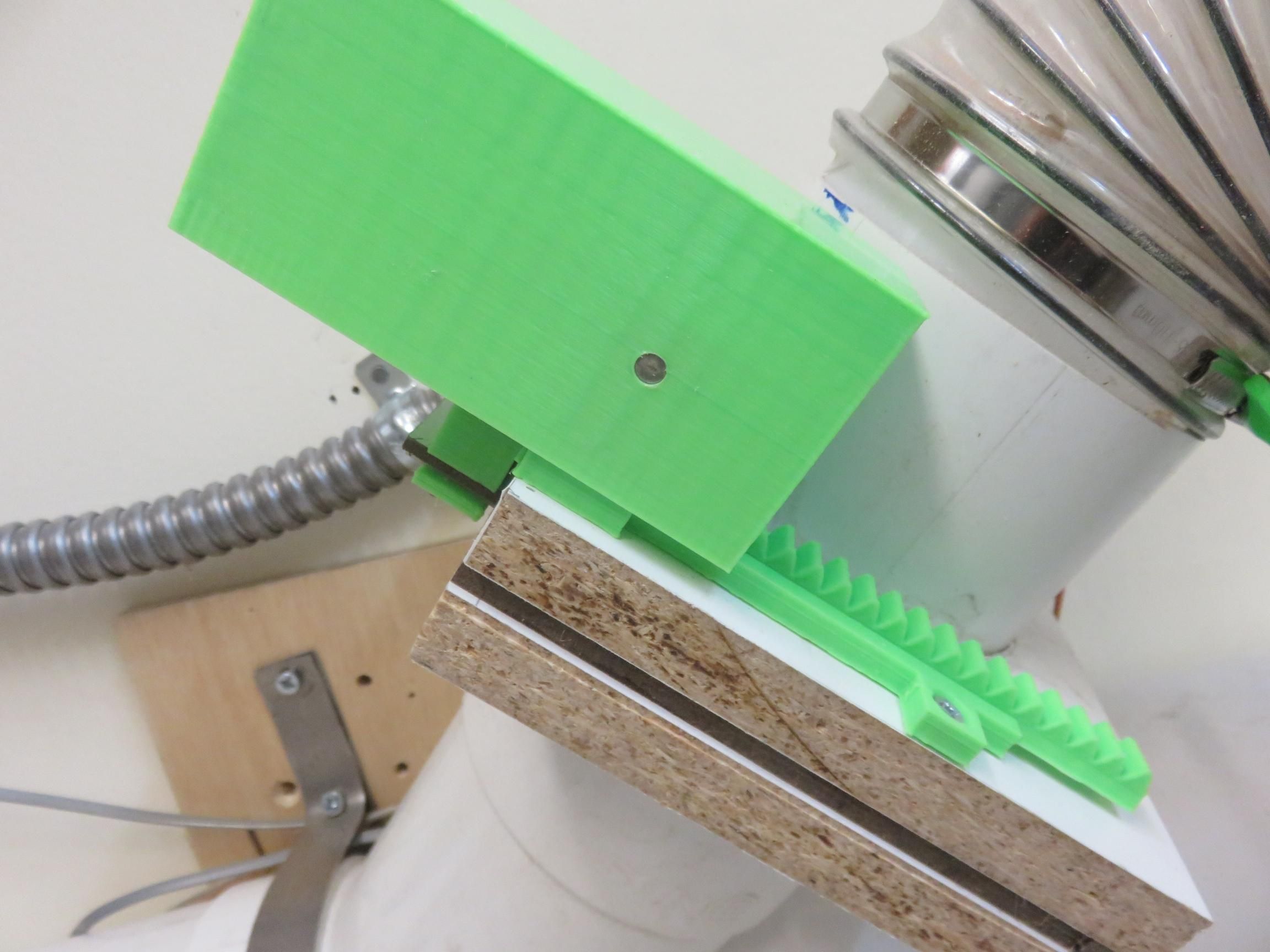 Shop Dust Collection With Motorized Gates and Touchscreen Control : 8 ...