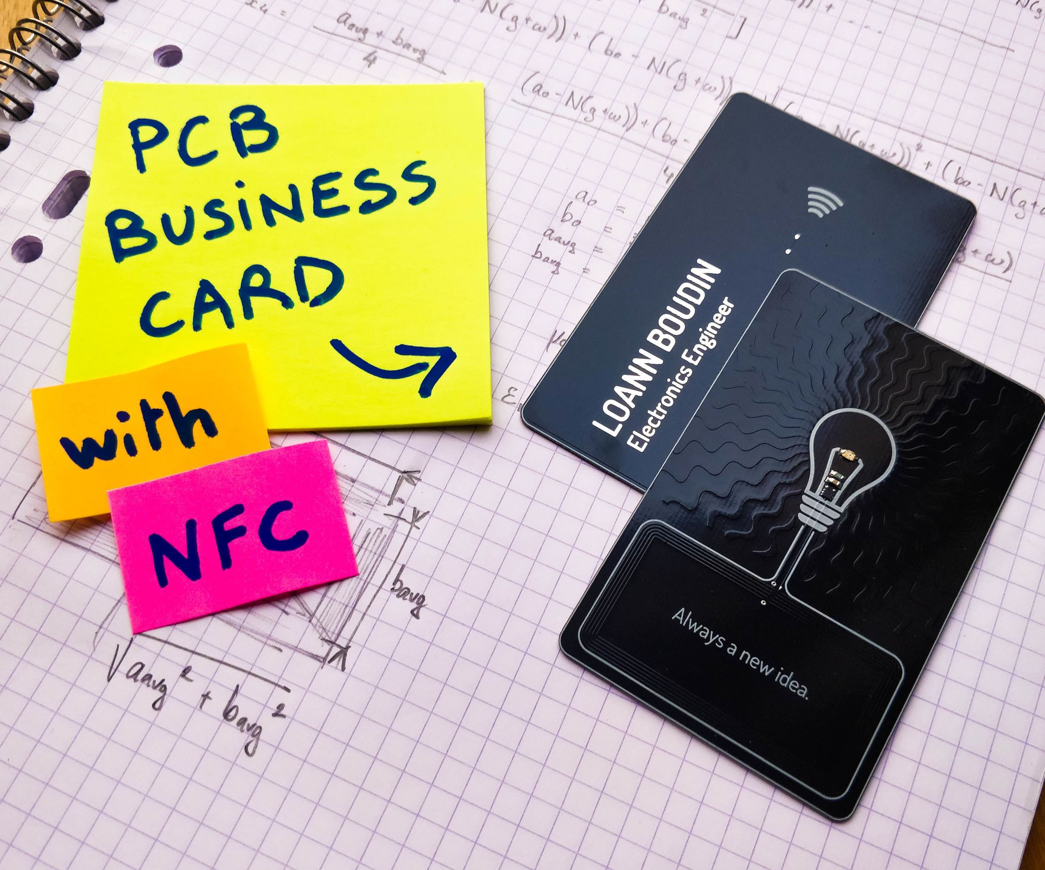 PCB Business Card With NFC : 18 Steps (with Pictures) - Instructables