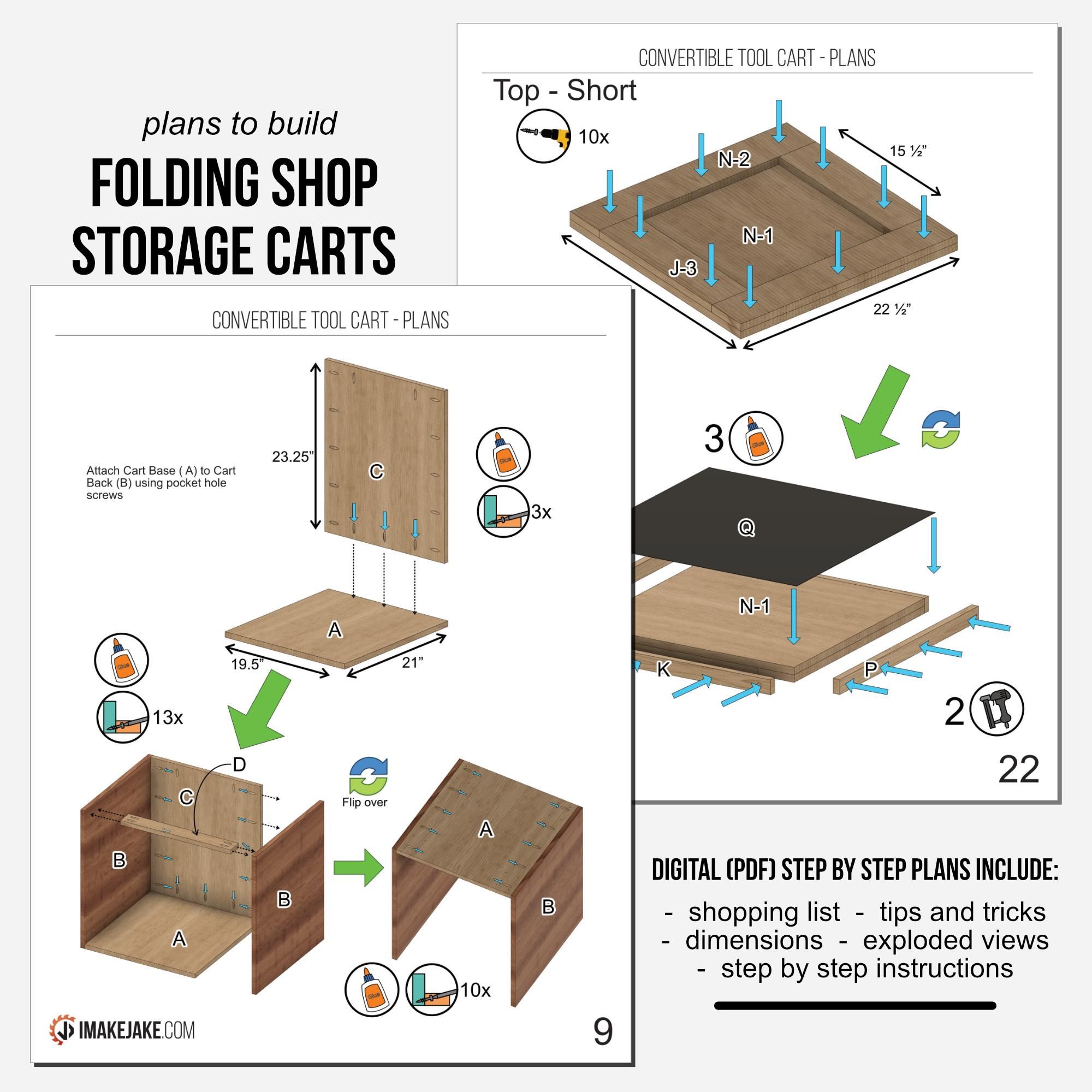 Simple Outfeed Table for the Table Saw : 12 Steps (with Pictures ...