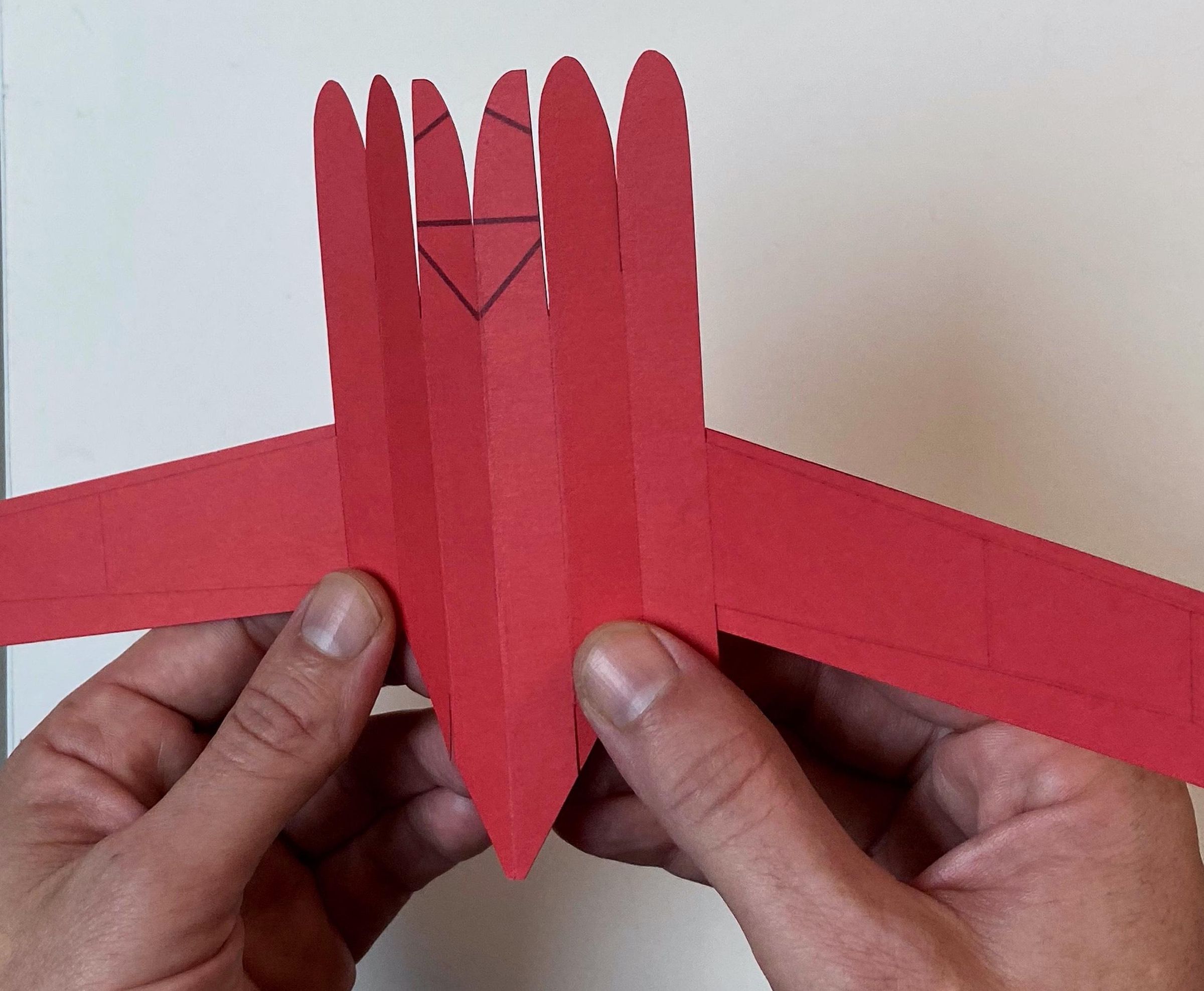 Swept Wing Card Stock Glider : 7 Steps (with Pictures) - Instructables