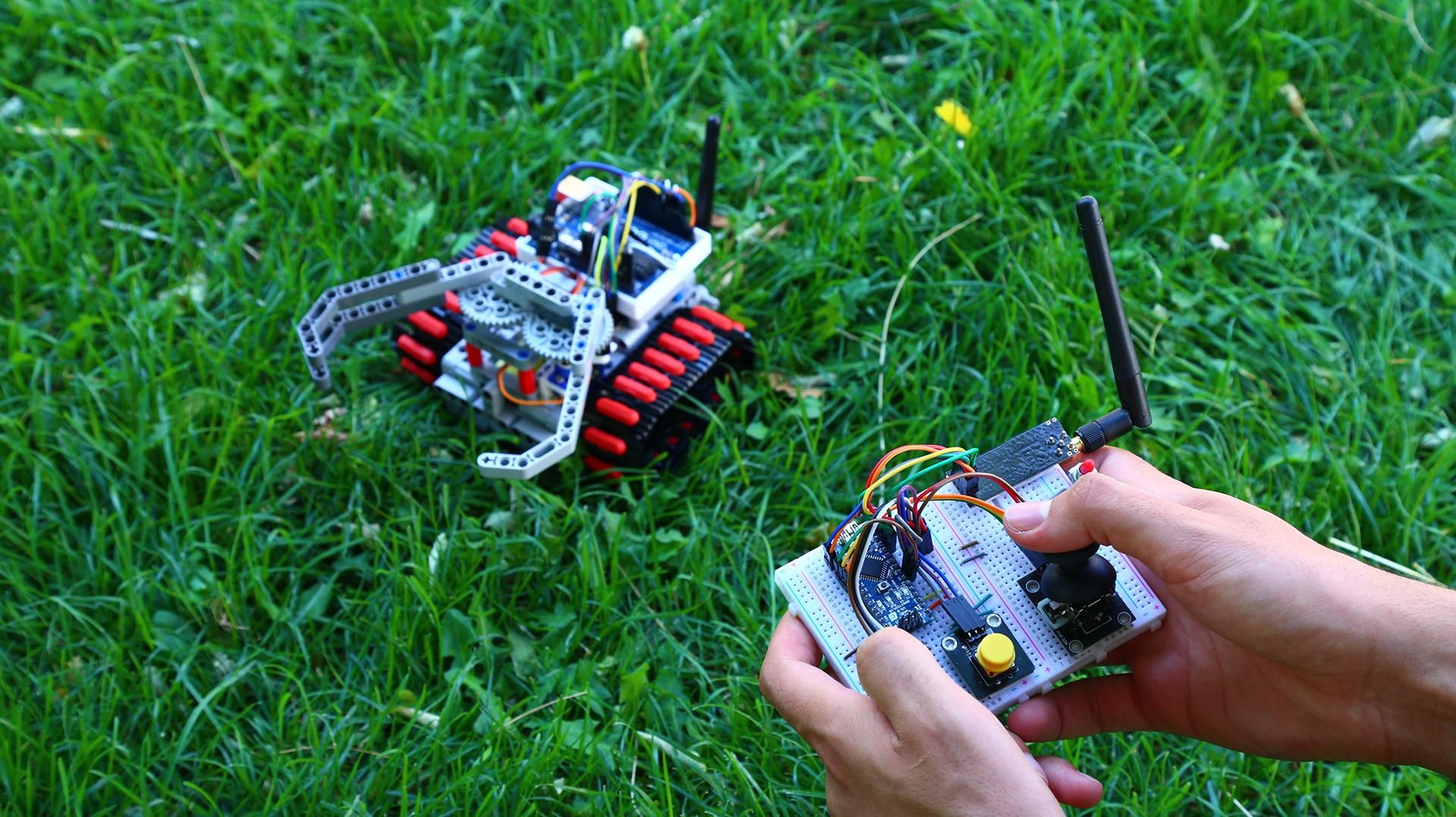 A DIY Rescue Robot With Arduino, 3D Printed, and Lego-compatible Parts ...