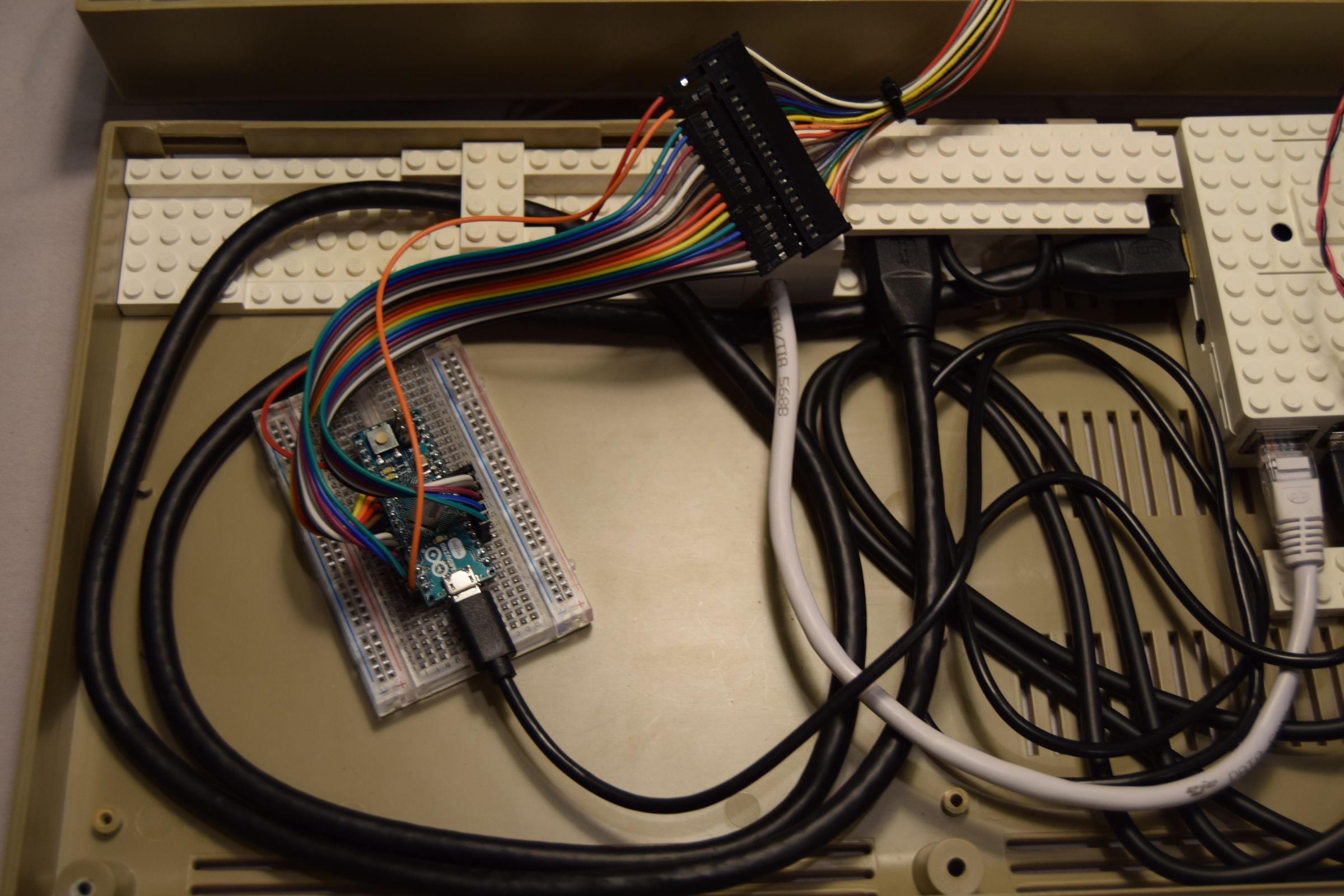 Commodore 64 Revamp With Raspberry Pi, Arduino and Lego : 17 Steps ...