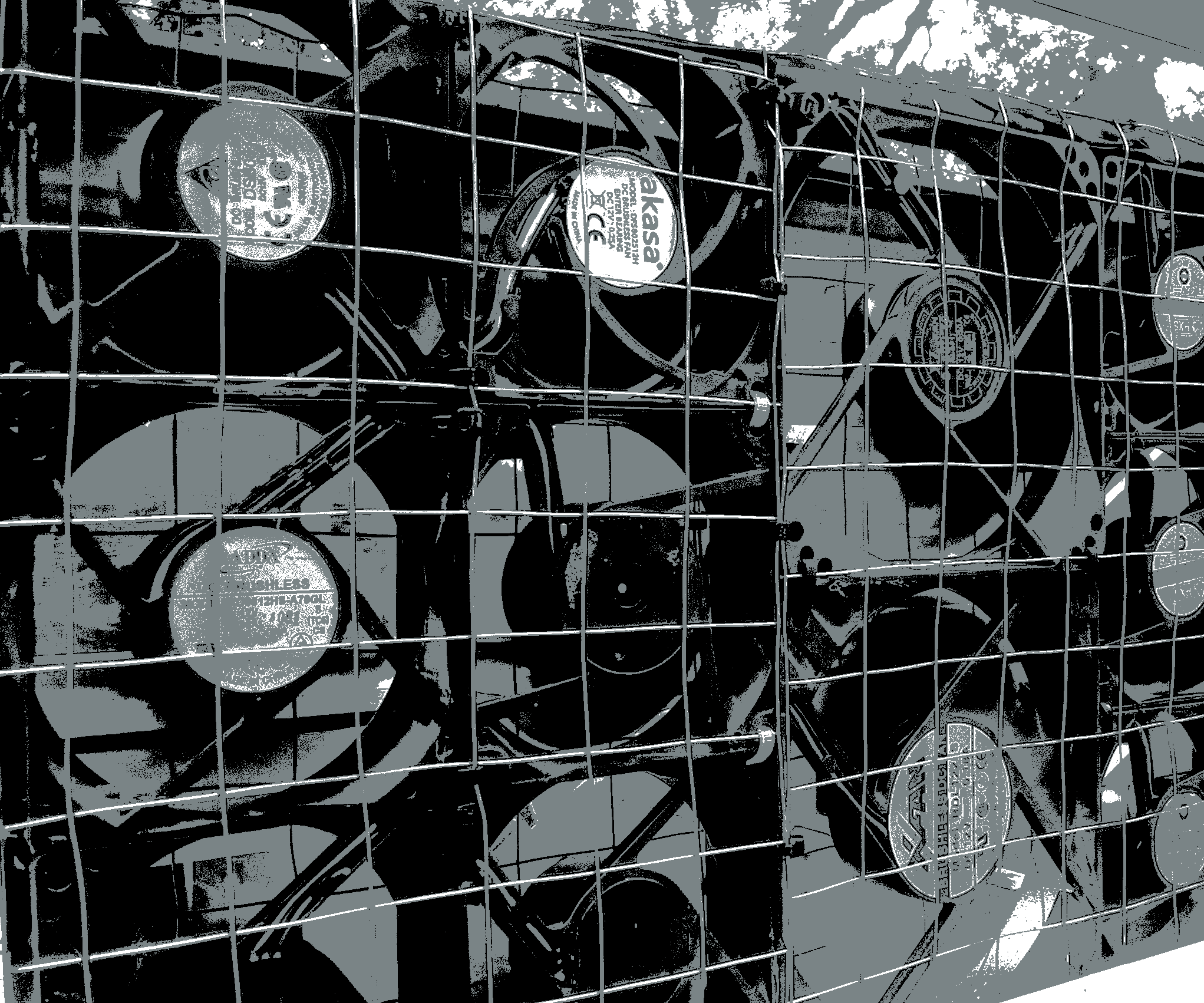 Scrap Computer Case Fans Reused for Hot Sunny Day : 5 Steps (with ...