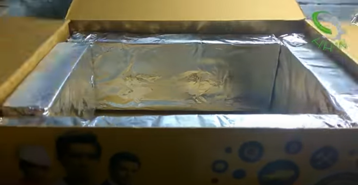 How to Make "solar Cooker" (Simple Solar Cooker) DIY Project : 4 Steps ...