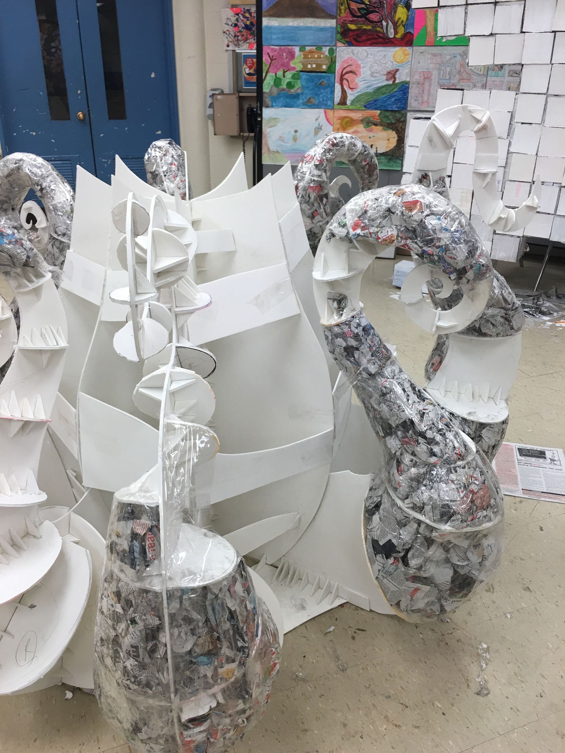 How to Build Additive Sculptures With Foam Core and Packing Tape : 6 ...