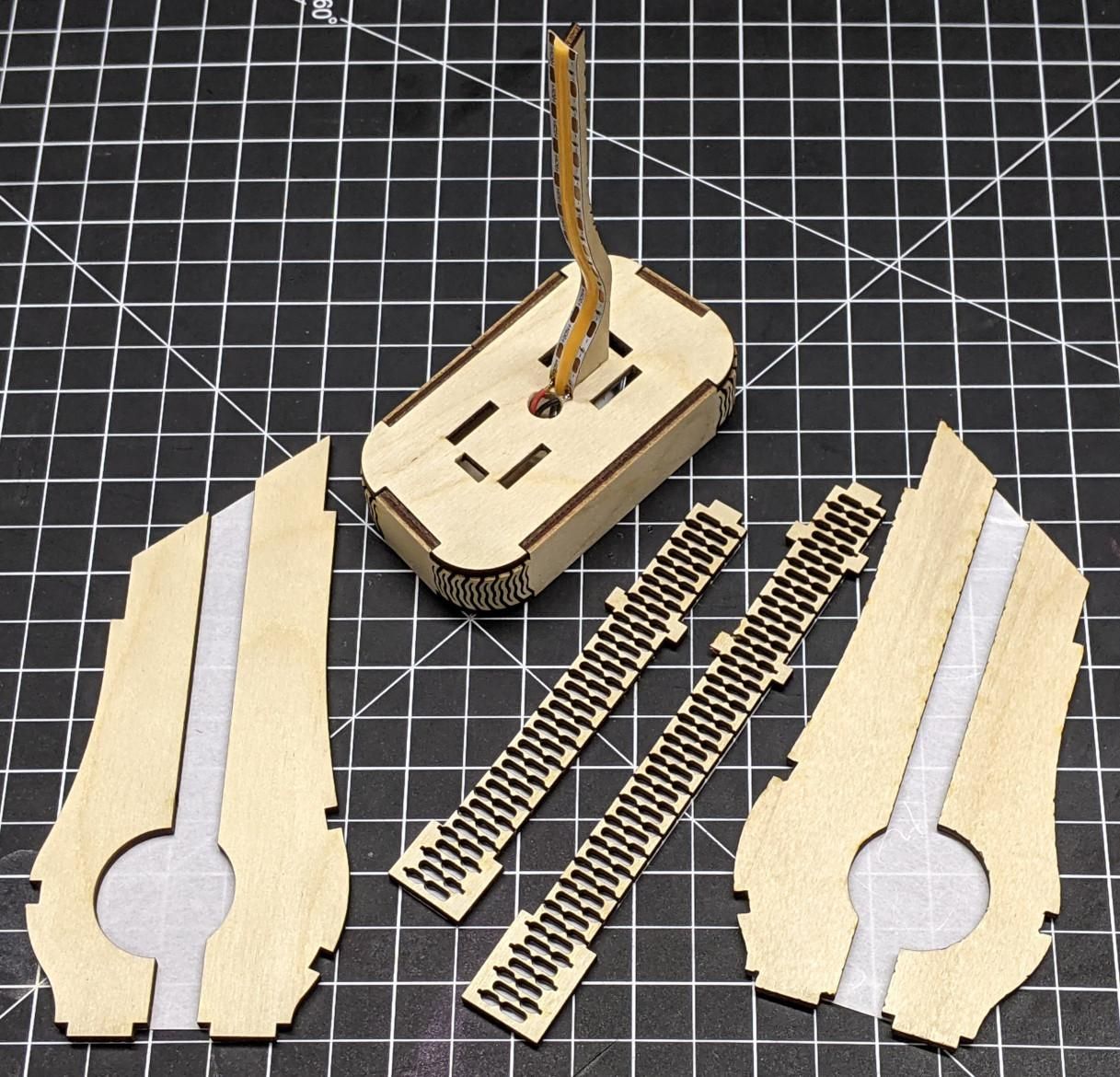 Laser Cut Ambient Light With Kerf Bends : 9 Steps (with Pictures ...