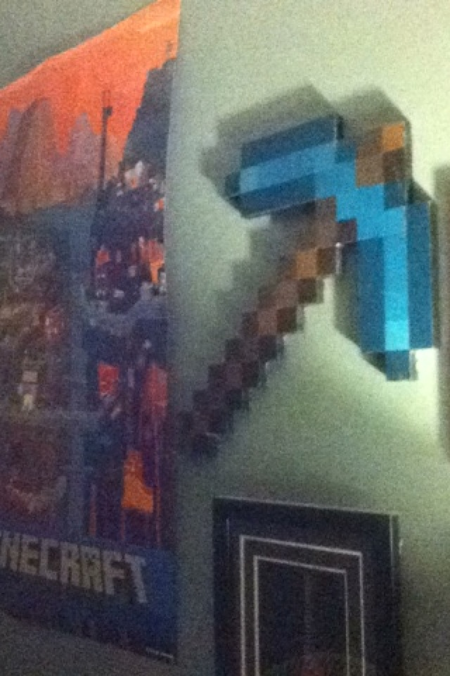 Minecraft Iron Pickaxe Png