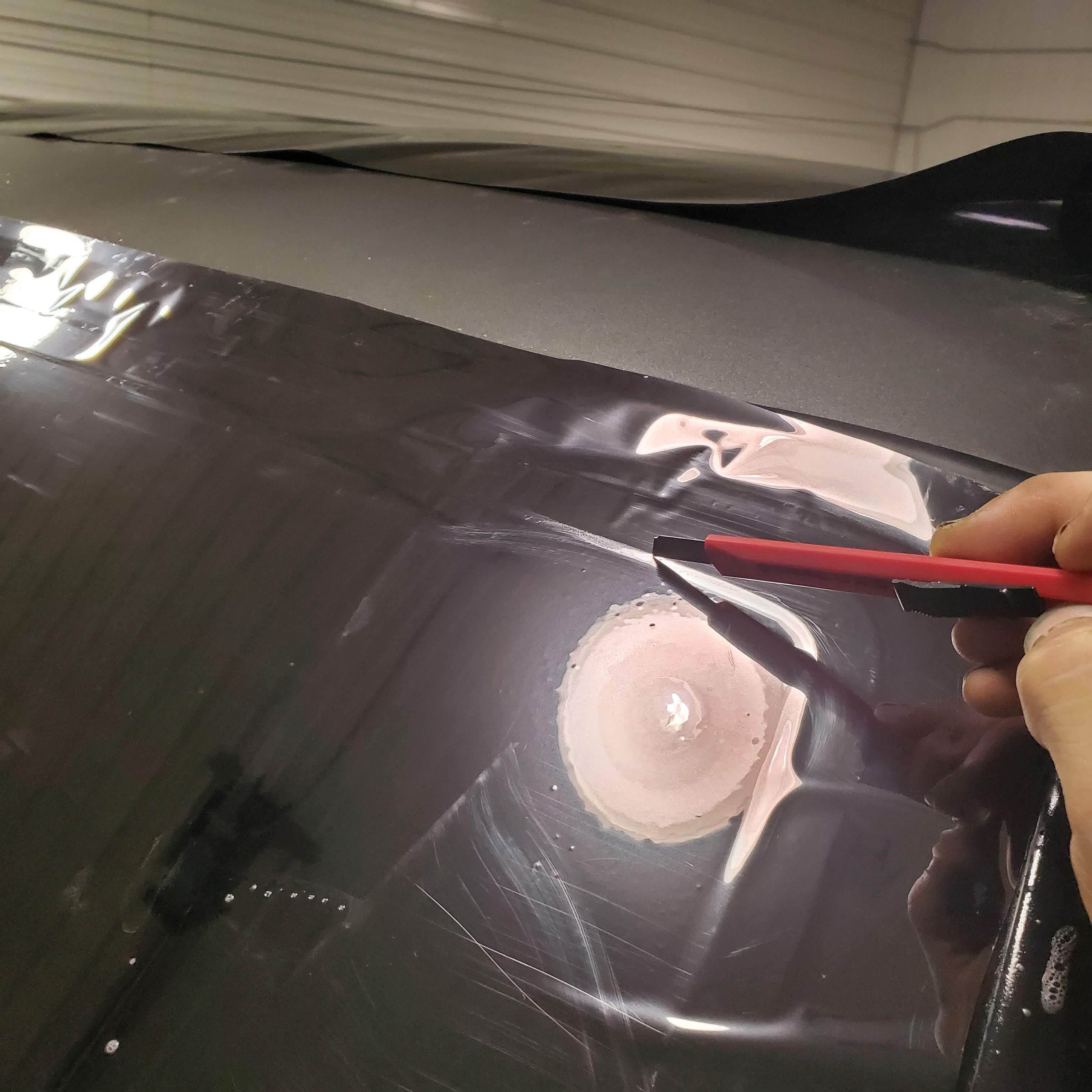 How to Cut and Install a Windshield Tint Strip : 11 Steps (with ...
