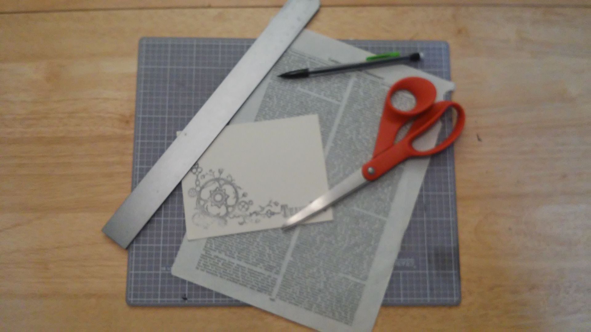 DIY Dictionary Envolopes : 6 Steps - Instructables