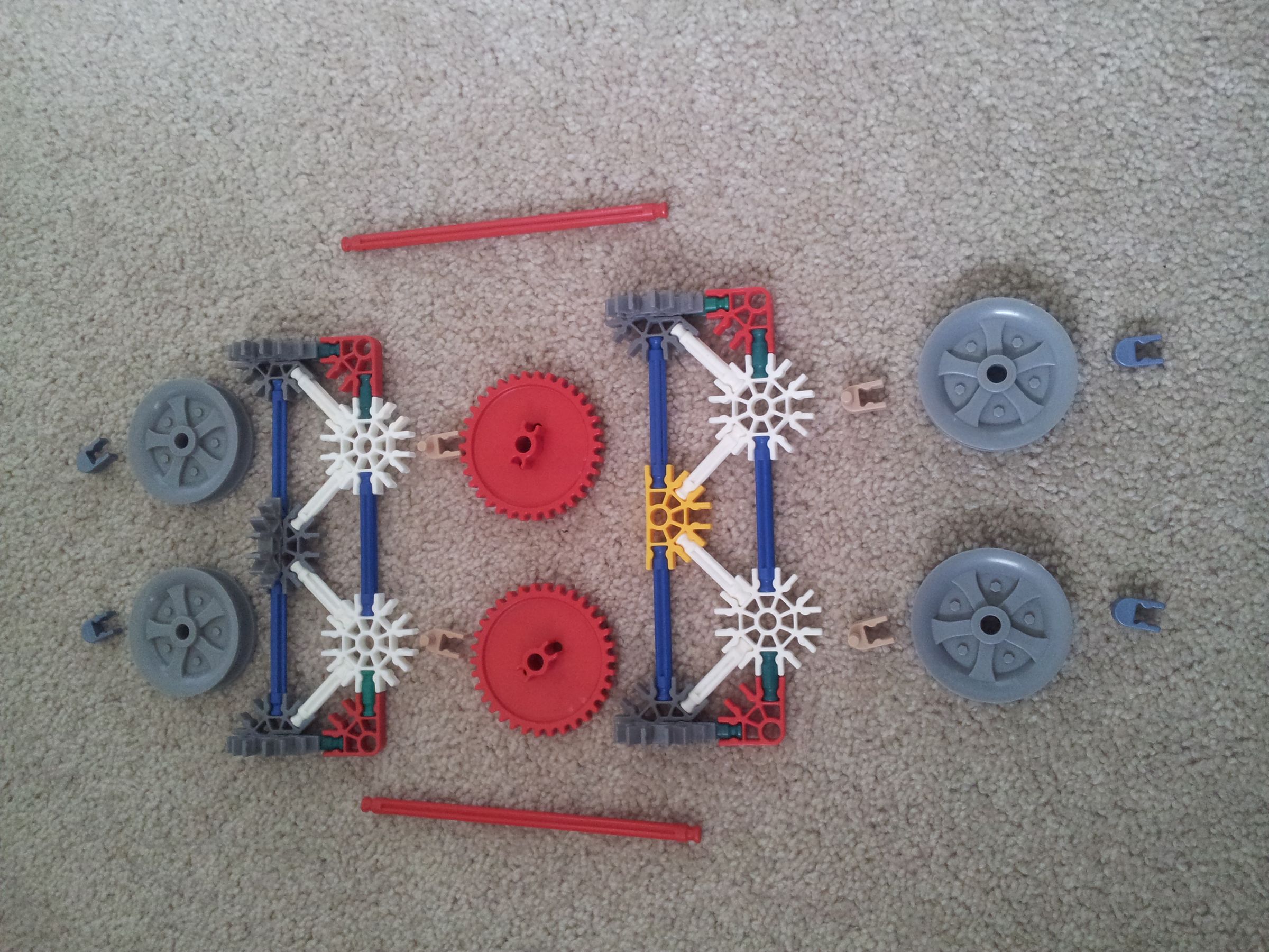 Knex Bi-Directional Cart : 5 Steps - Instructables