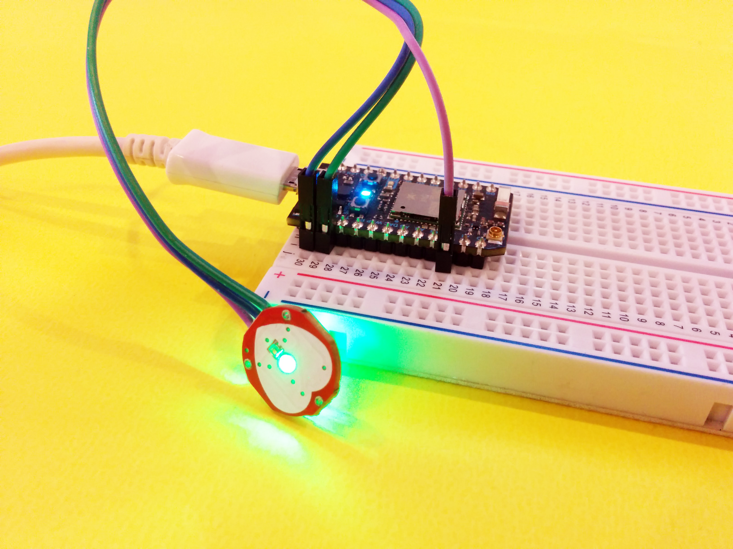 Particle Photon - Wearable Pulse and Temperature Sensor : 5 Steps (with ...