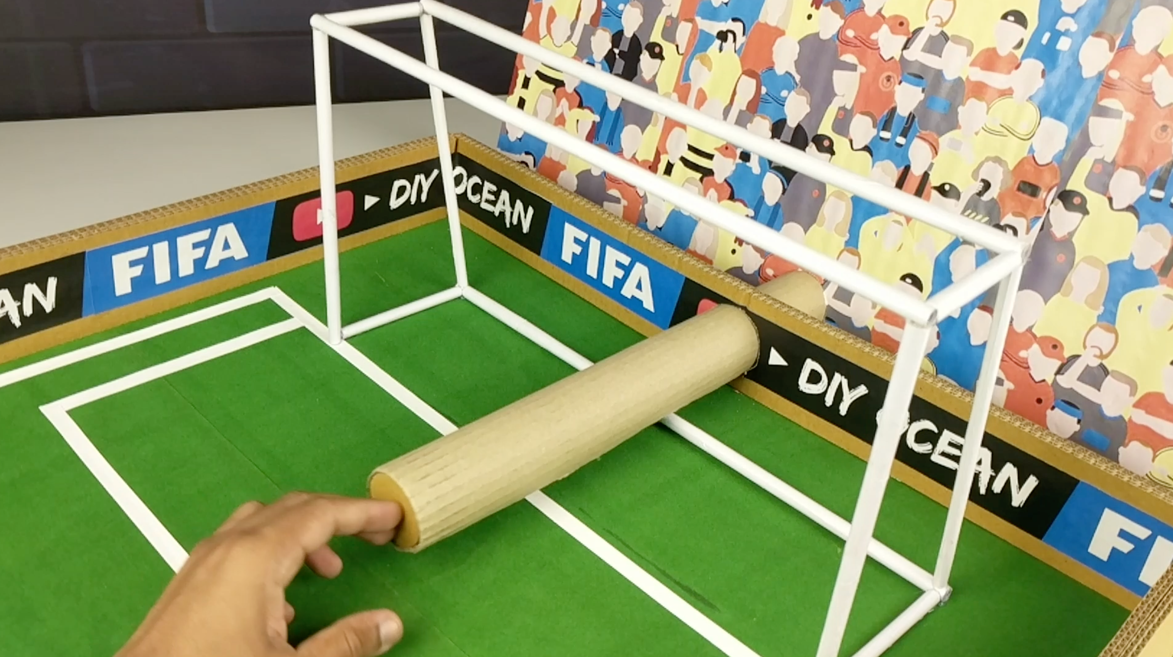 How to Make FIFA Penalty Football Board GAME From Cardboard DIY at HOME ...
