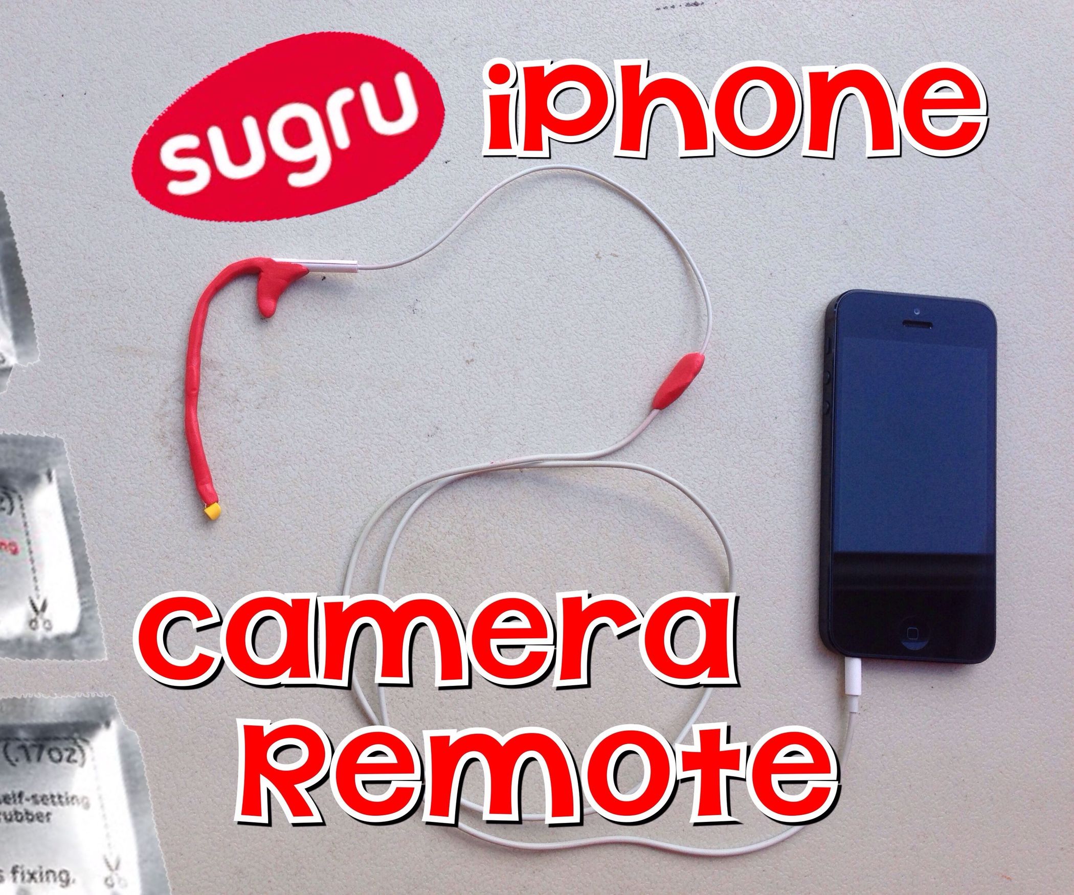 Sugru IPhone Camera Remote With Lego Hand : 4 Steps - Instructables