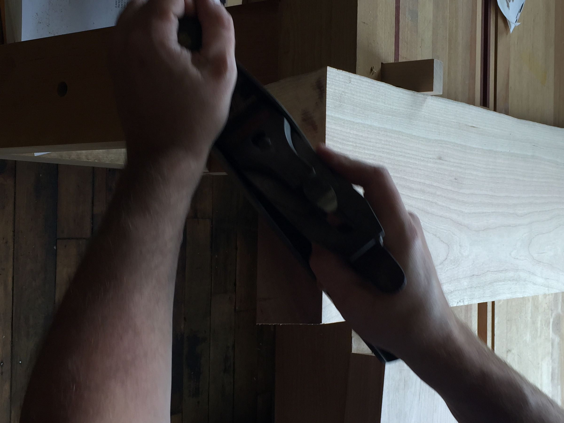 Live Edge Reverse Waterfall Floating Shelf : 6 Steps (with Pictures ...