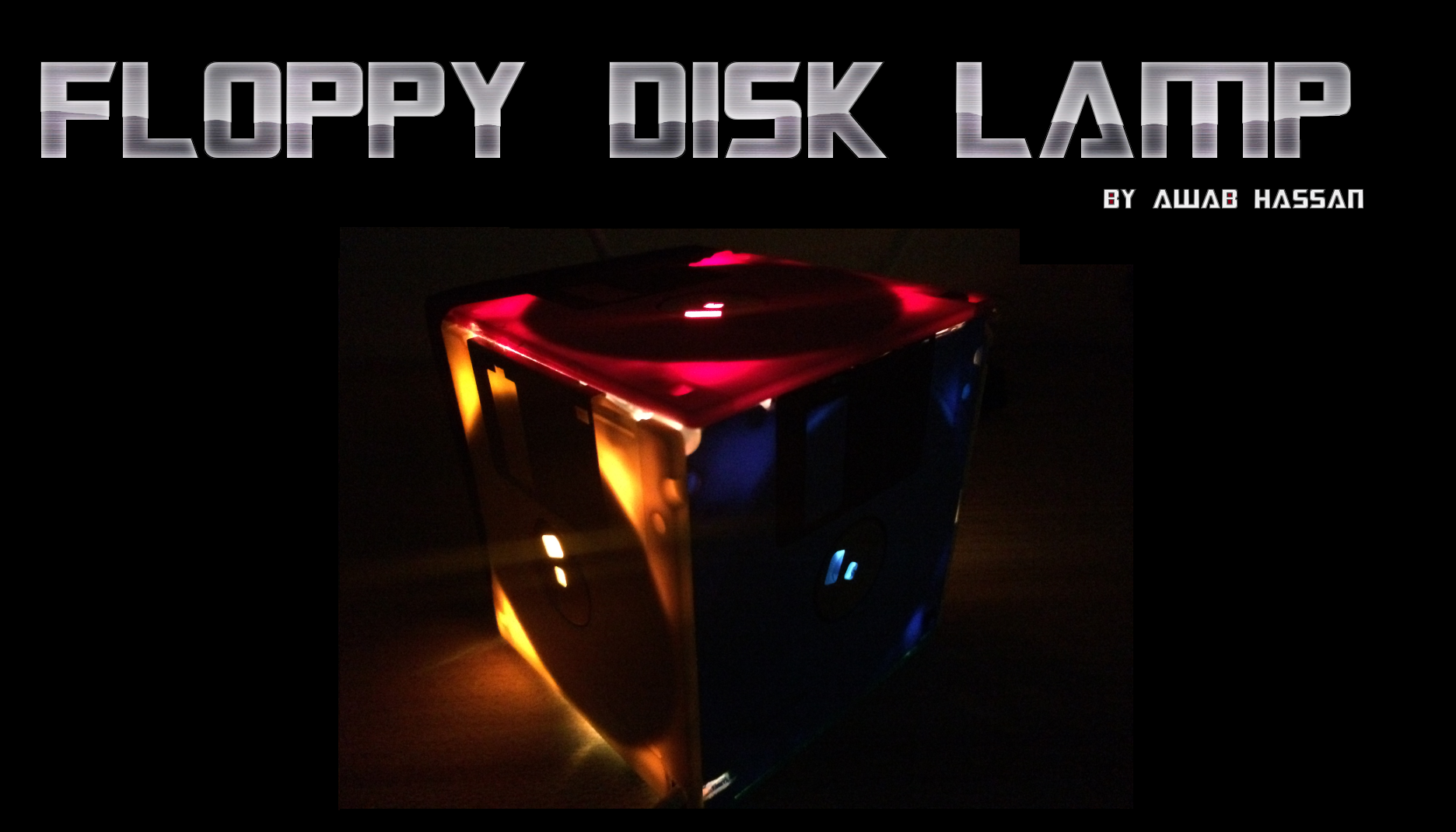Floppy Disk Lamp : 7 Steps (with Pictures) - Instructables