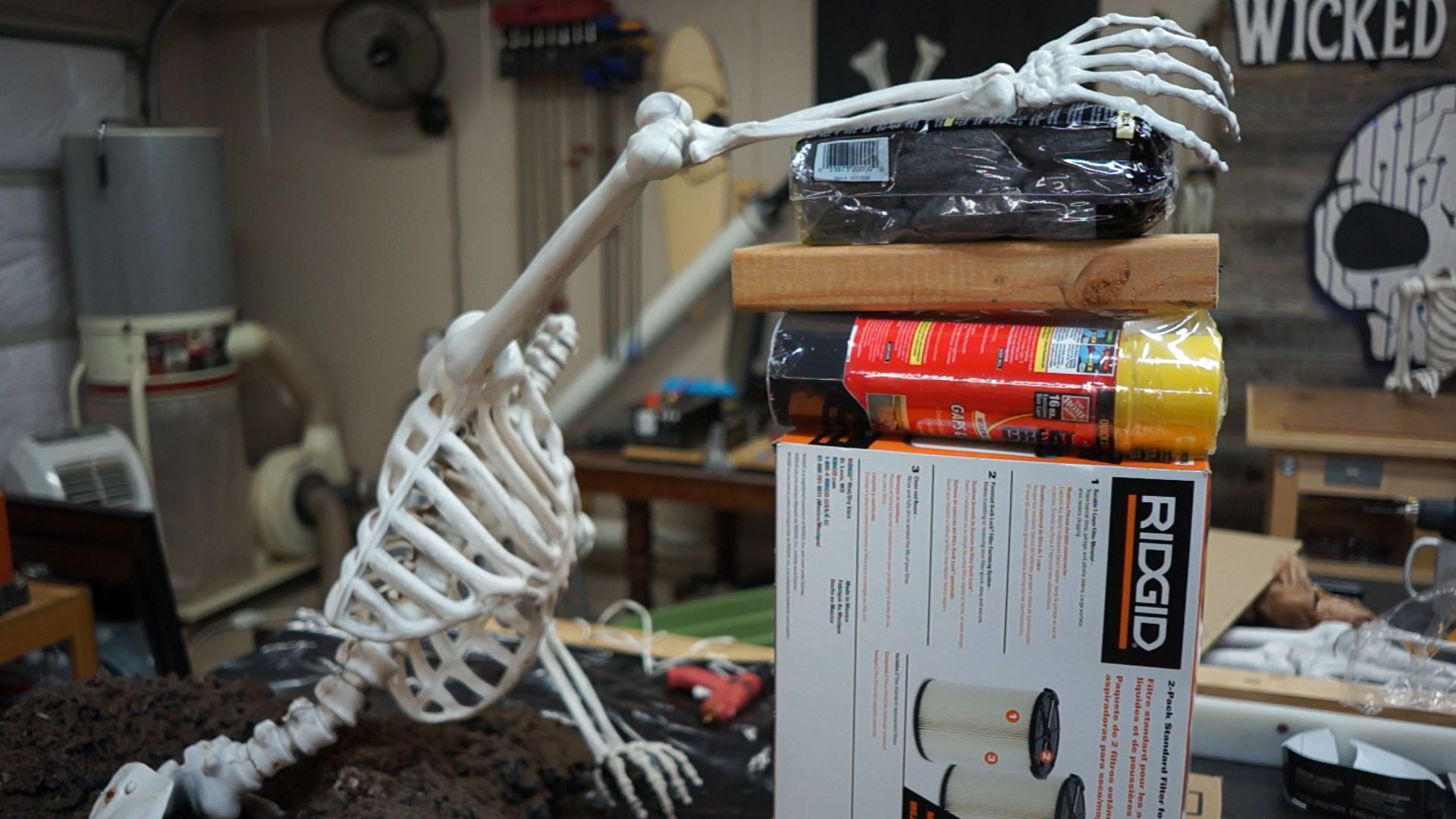 Graveyard Skeleton : 10 Steps (with Pictures) - Instructables